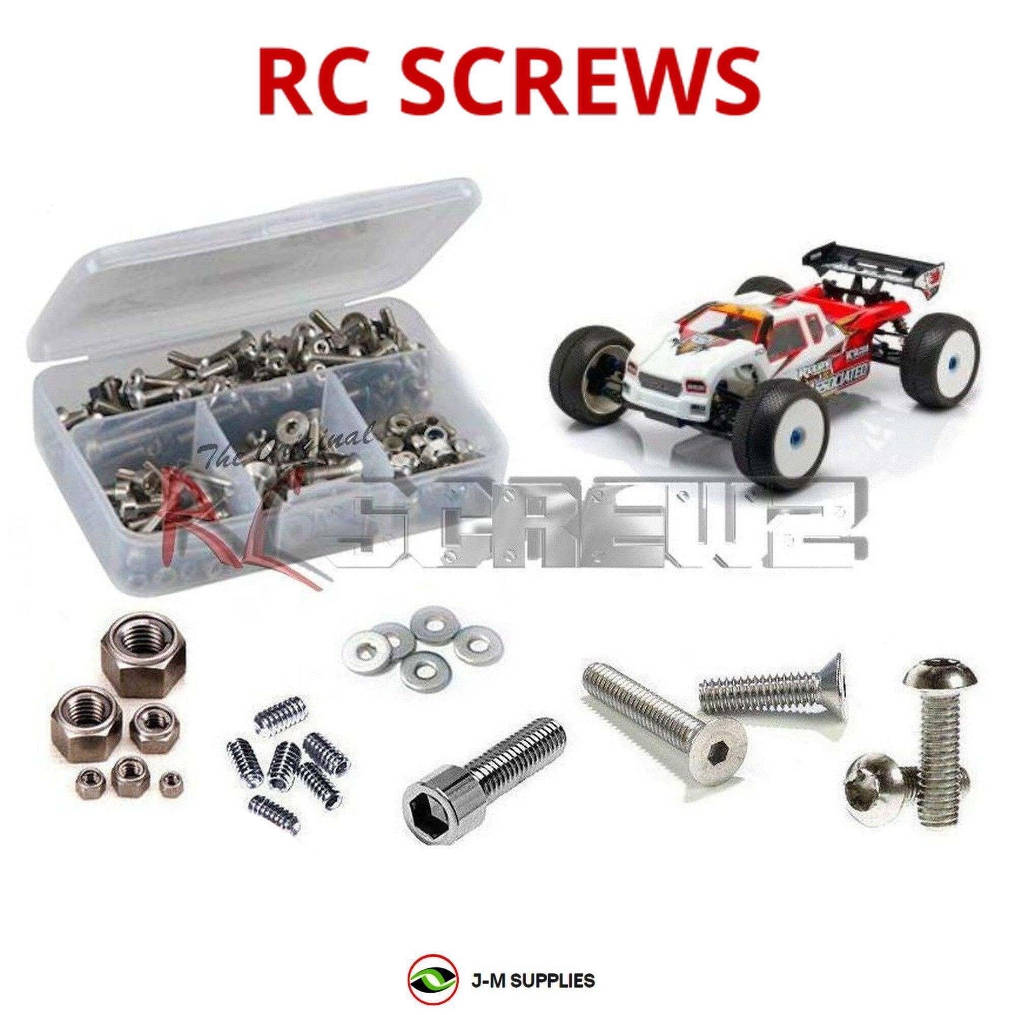 RCScrewZ Stainless Steel Screw Kit ass074 for Associated RC8 T3 Team RC ...