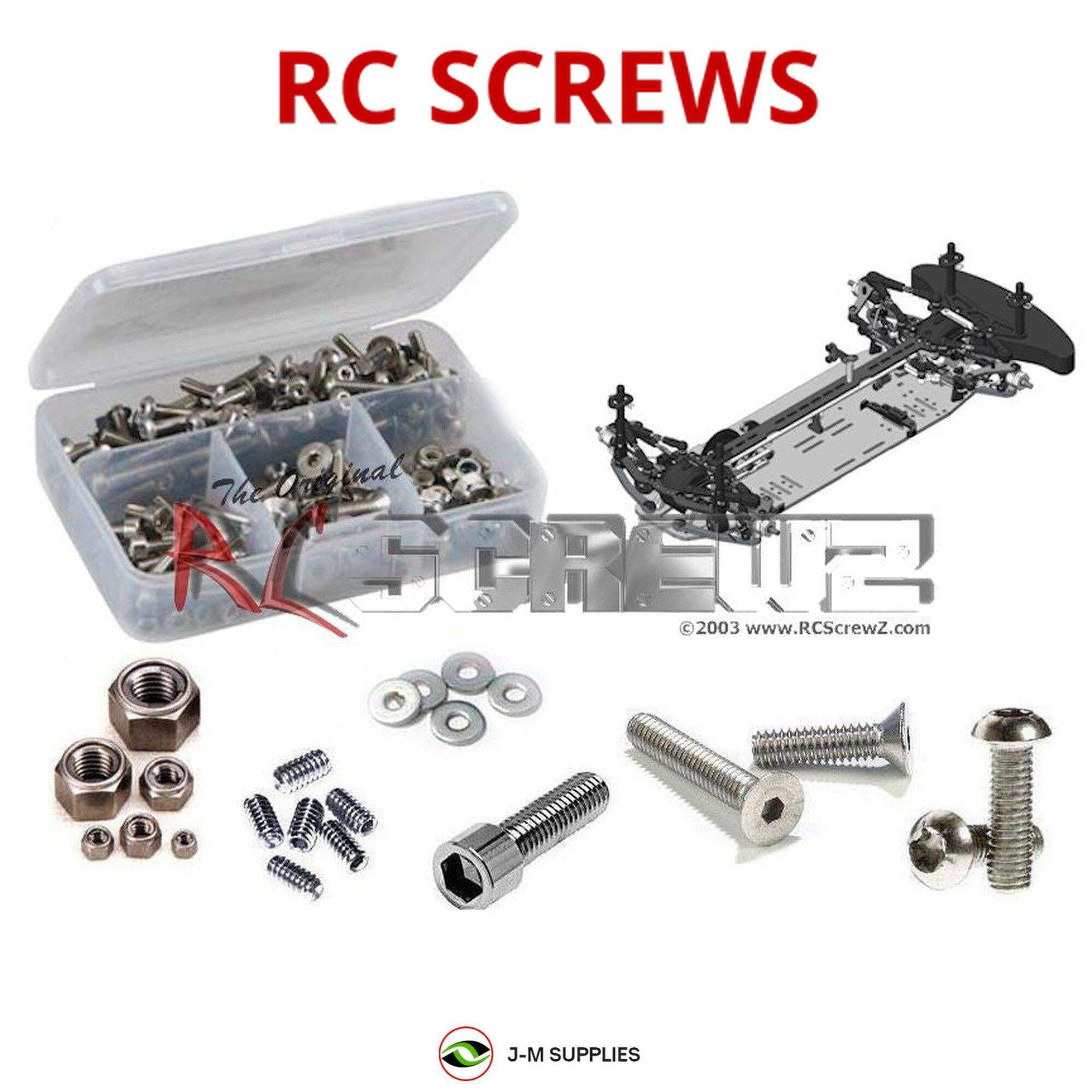 RCScrewZ Stainless Steel Screw Kit awe001 for Awesomatix A700 RC Car ...