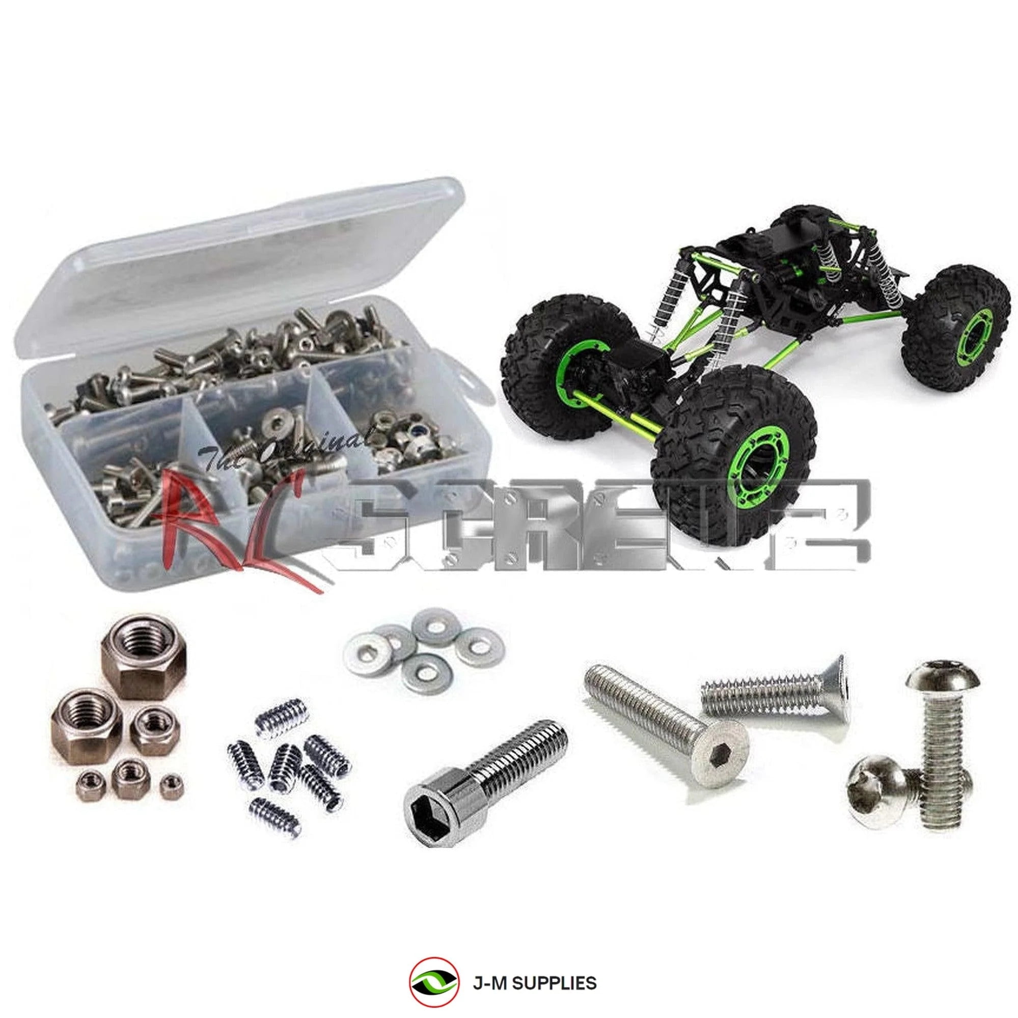 RCScrewZ Stainless Steel Screw Kit axi001 for Axial Racing AX10 ...