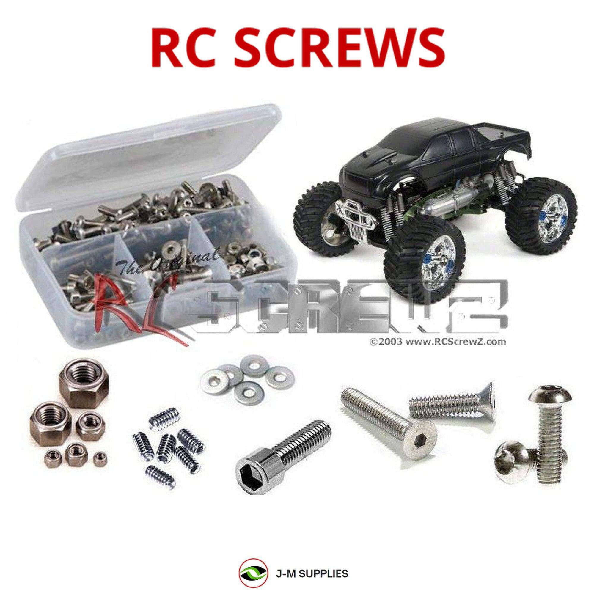 RCScrewZ Stainless Steel Screw Kit cen026 for CEN Racing Colossus Nitro ...