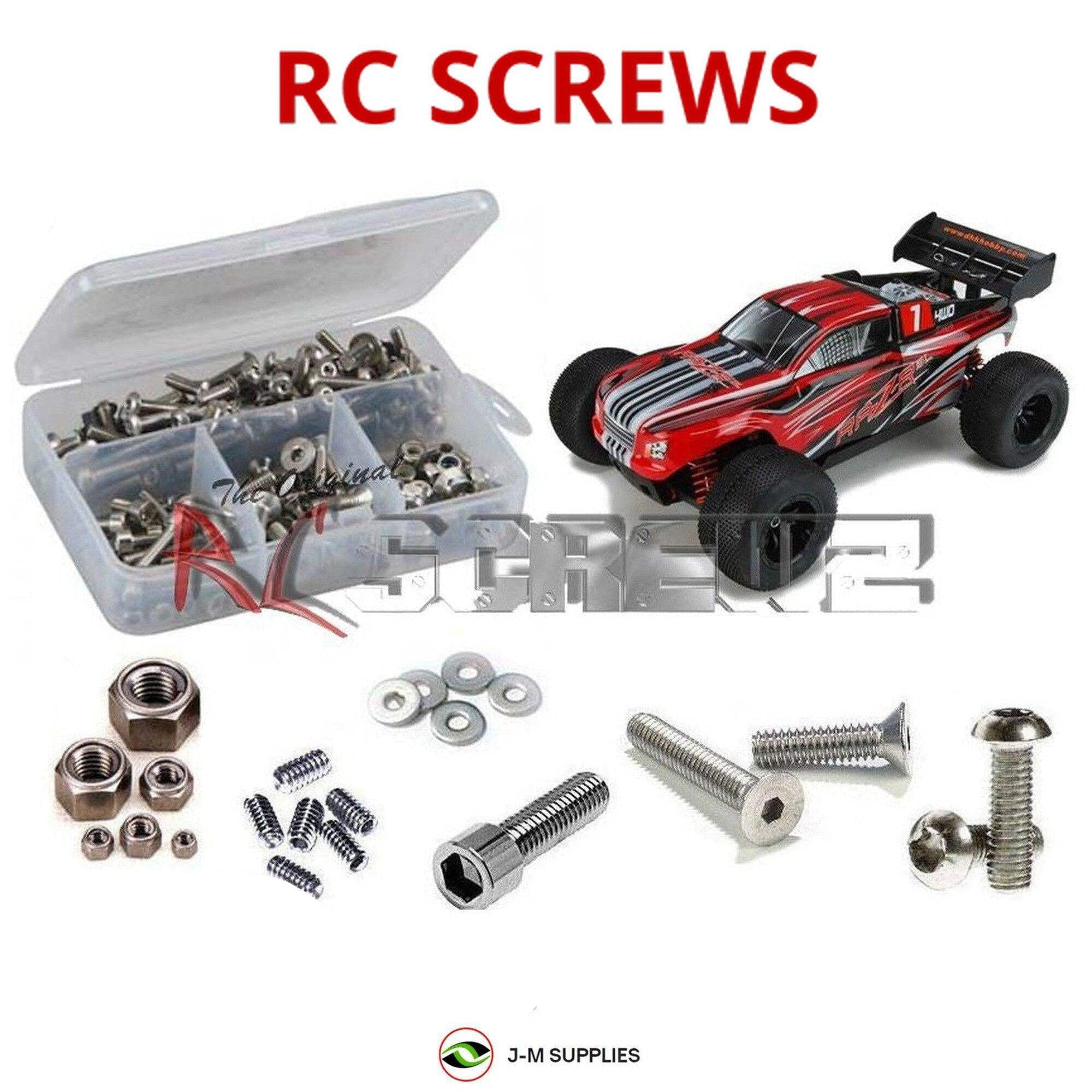 RCScrewZ Stainless Steel Screw Kit dhk002 for DHK Hobby Raz-R BL Truggy ...
