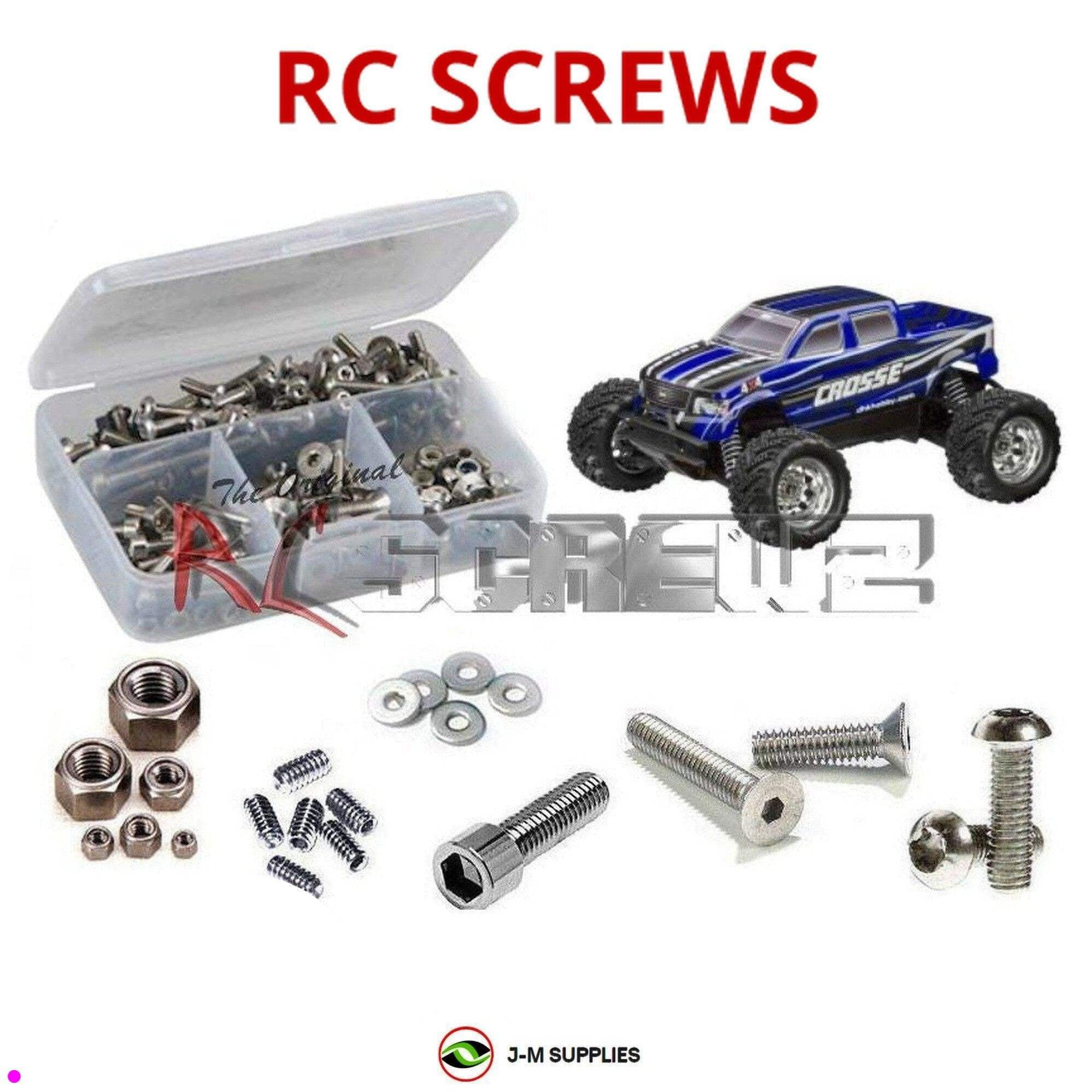 RCScrewZ Stainless Steel Screw Kit dhk010 for DHK Hobby Crosse 1/10 ...