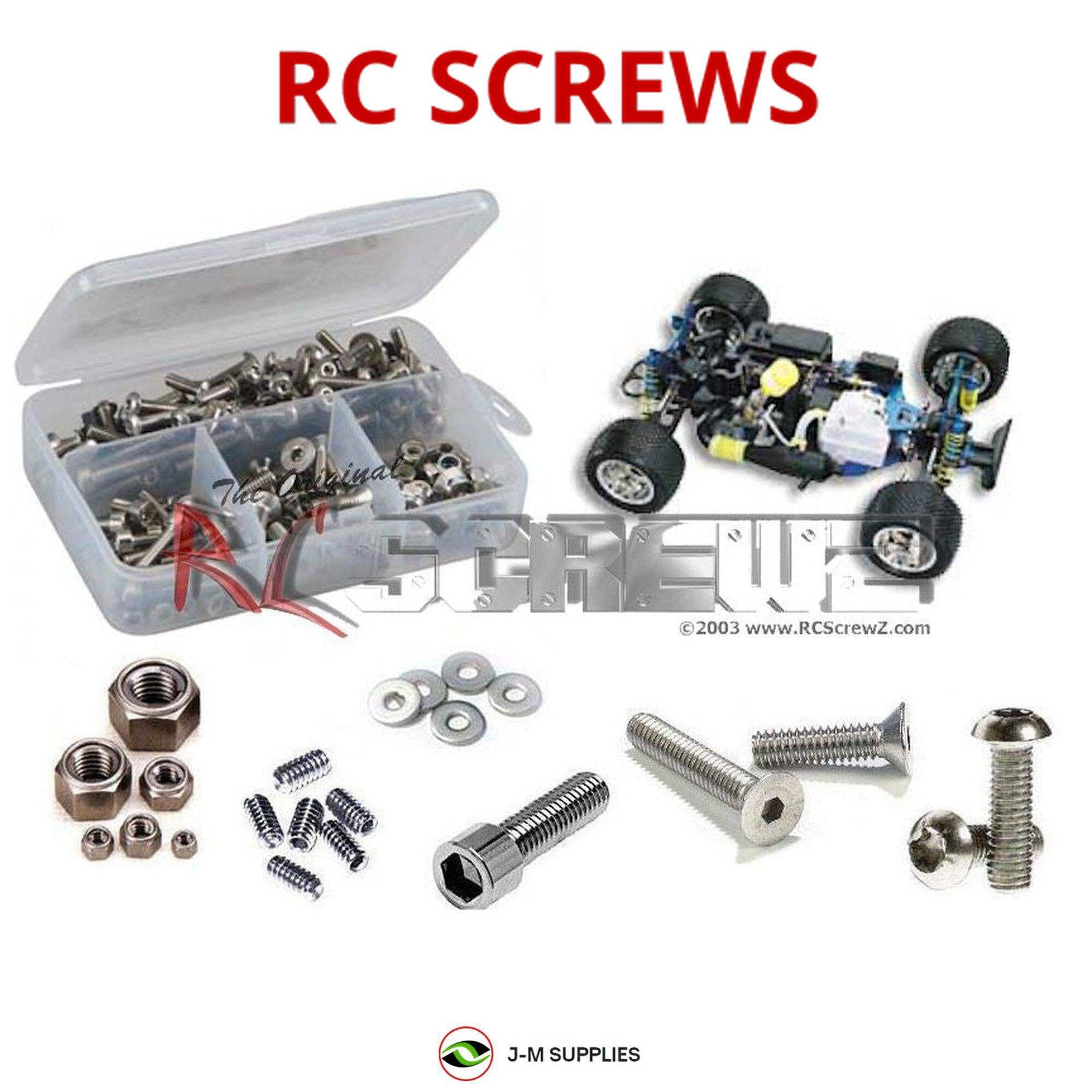 RCScrewZ Stainless Steel Screw Kit dur009 for Duratrax Overdrive ST RC ...