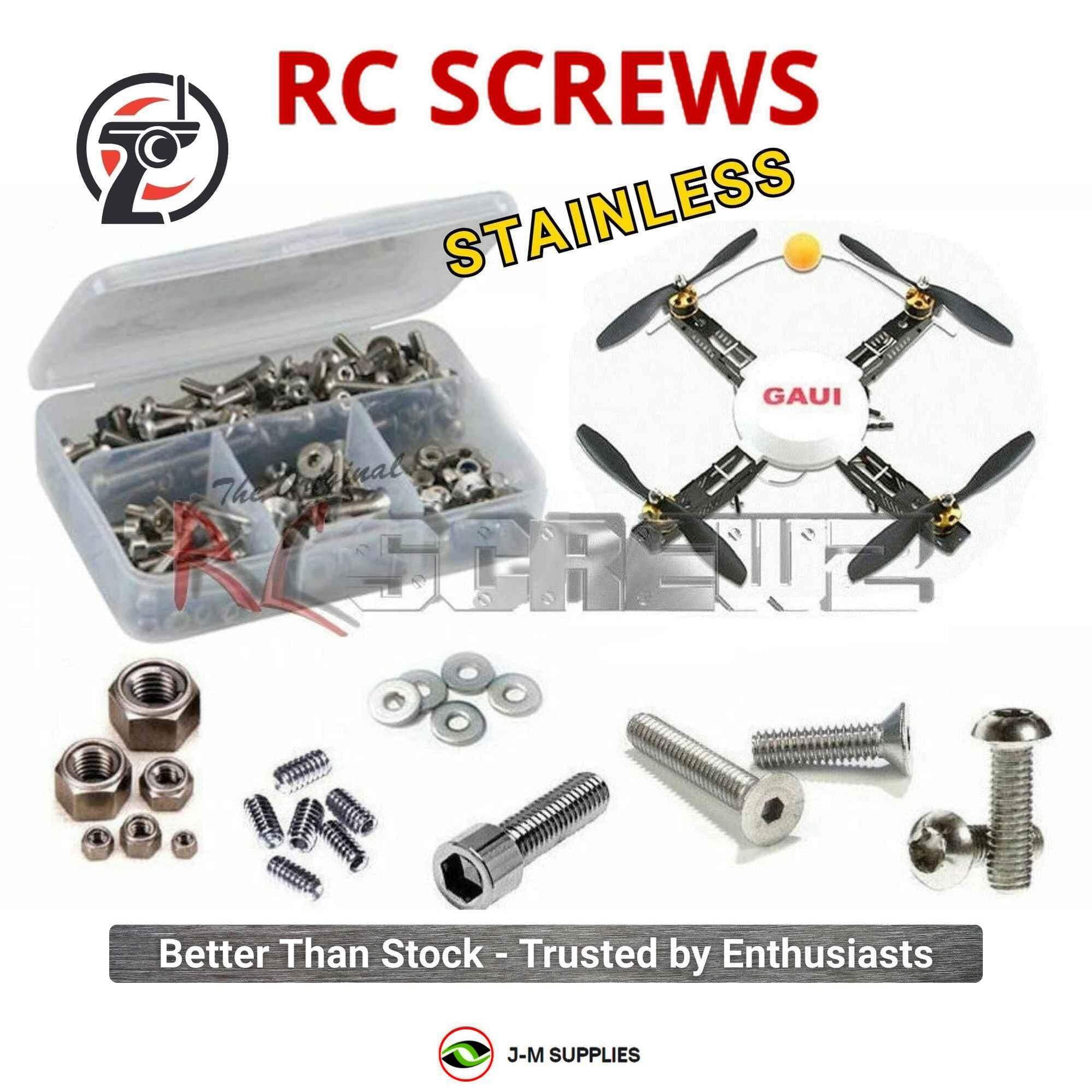RCScrewZ Stainless Steel Screw Kit gau005 for Gaui 330xs Quad Copter ...