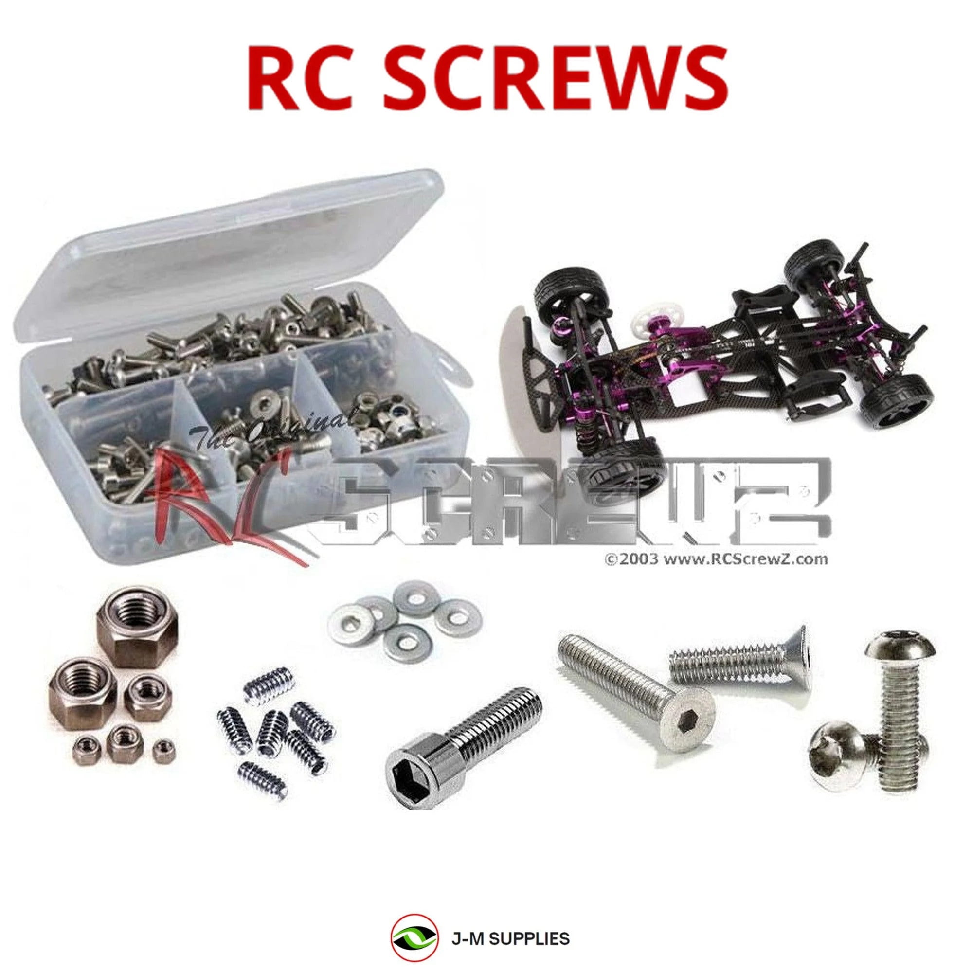 RCScrewZ Stainless Steel Screw Kit hot028 for Hot Bodies TC-FD 1/10th ...
