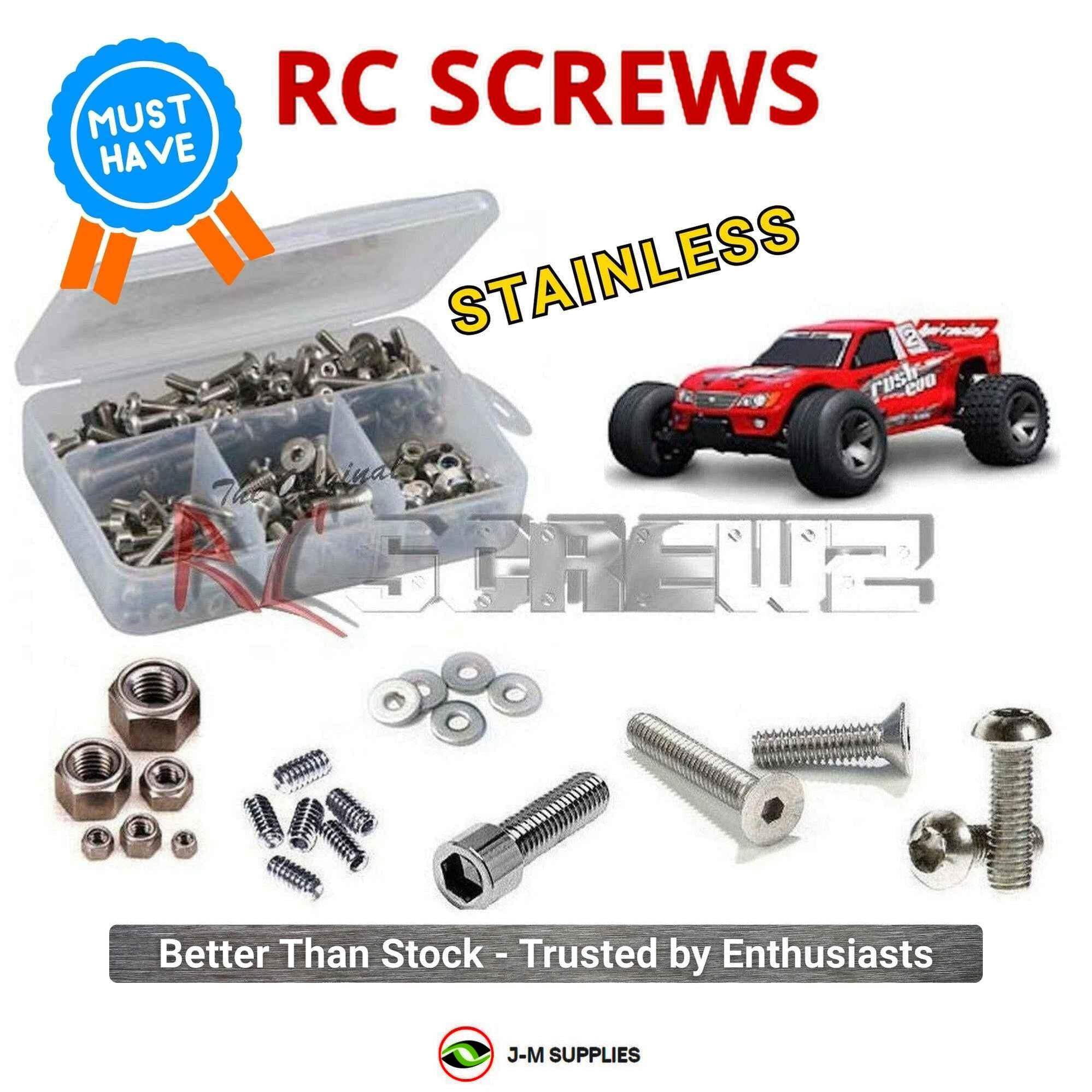 RCScrewZ Stainless Steel Screw Kit hpi025 for HPI Racing Rush Evo Nitro ...