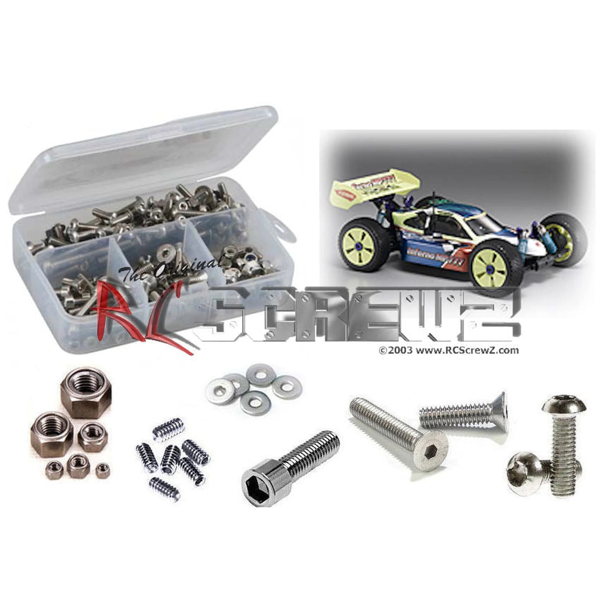 RCScrewZ Stainless Steel Screw Kit kyo062 for Kyosho Kanai 777 SP2 RC ...