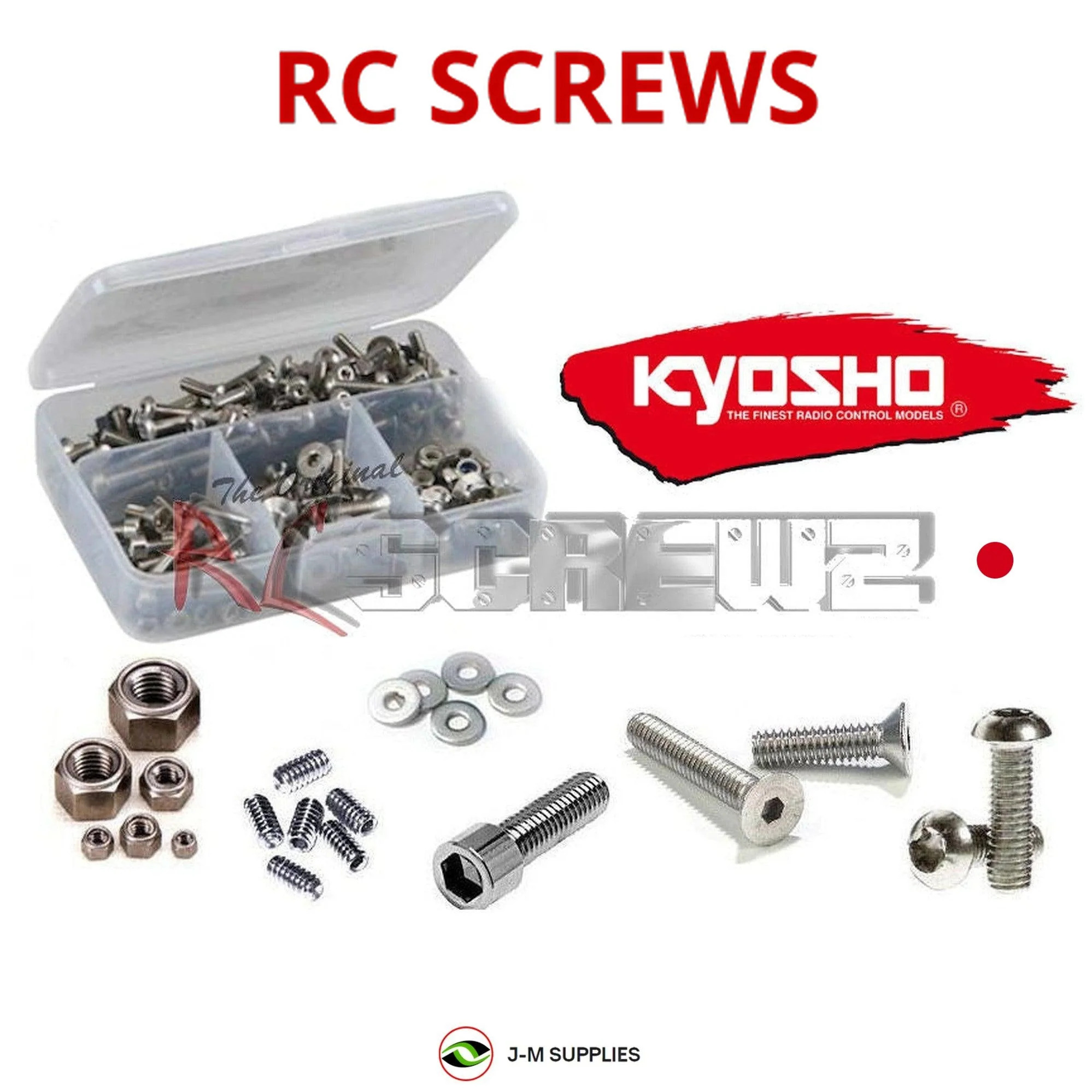 RCScrewZ Stainless Steel Screw Kit kyo076 for Kyosho Caliber M50 ...