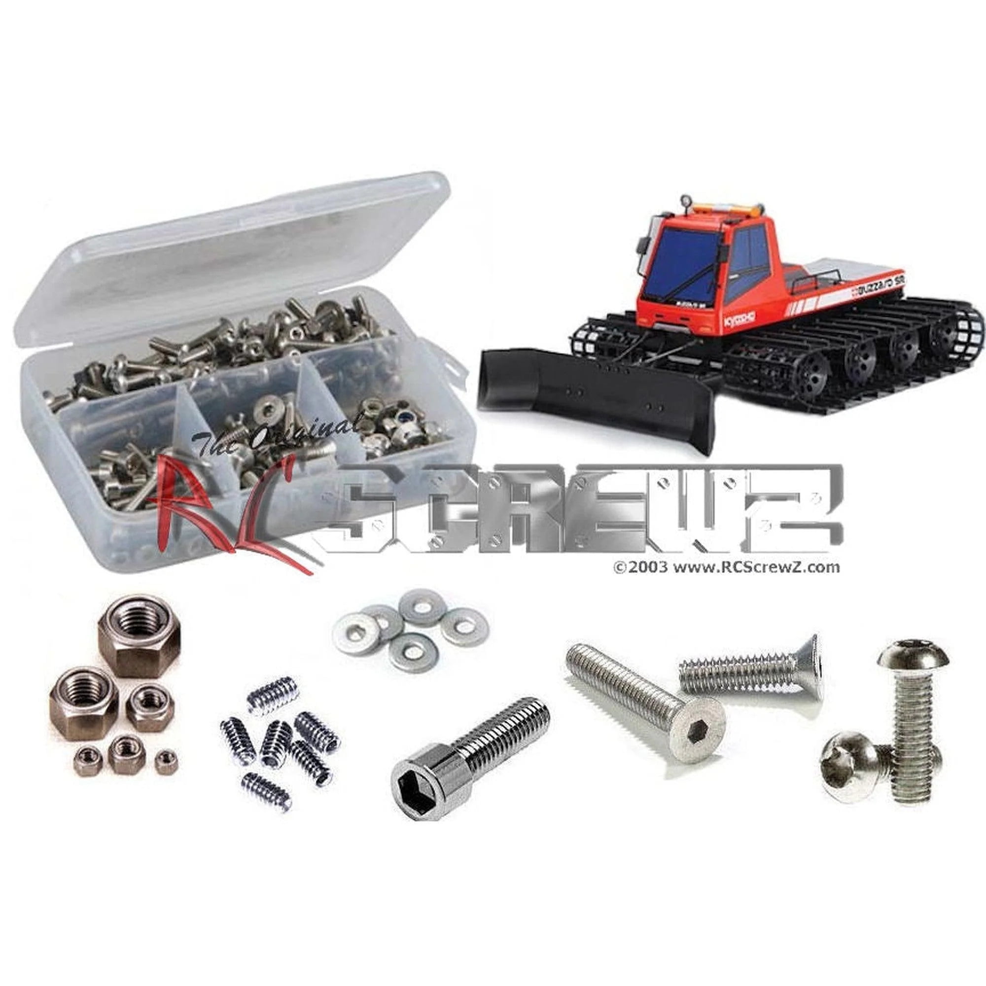 RCScrewZ Stainless Steel Screw Kit kyo142 for Kyosho Blizzard SR 1/12th ...