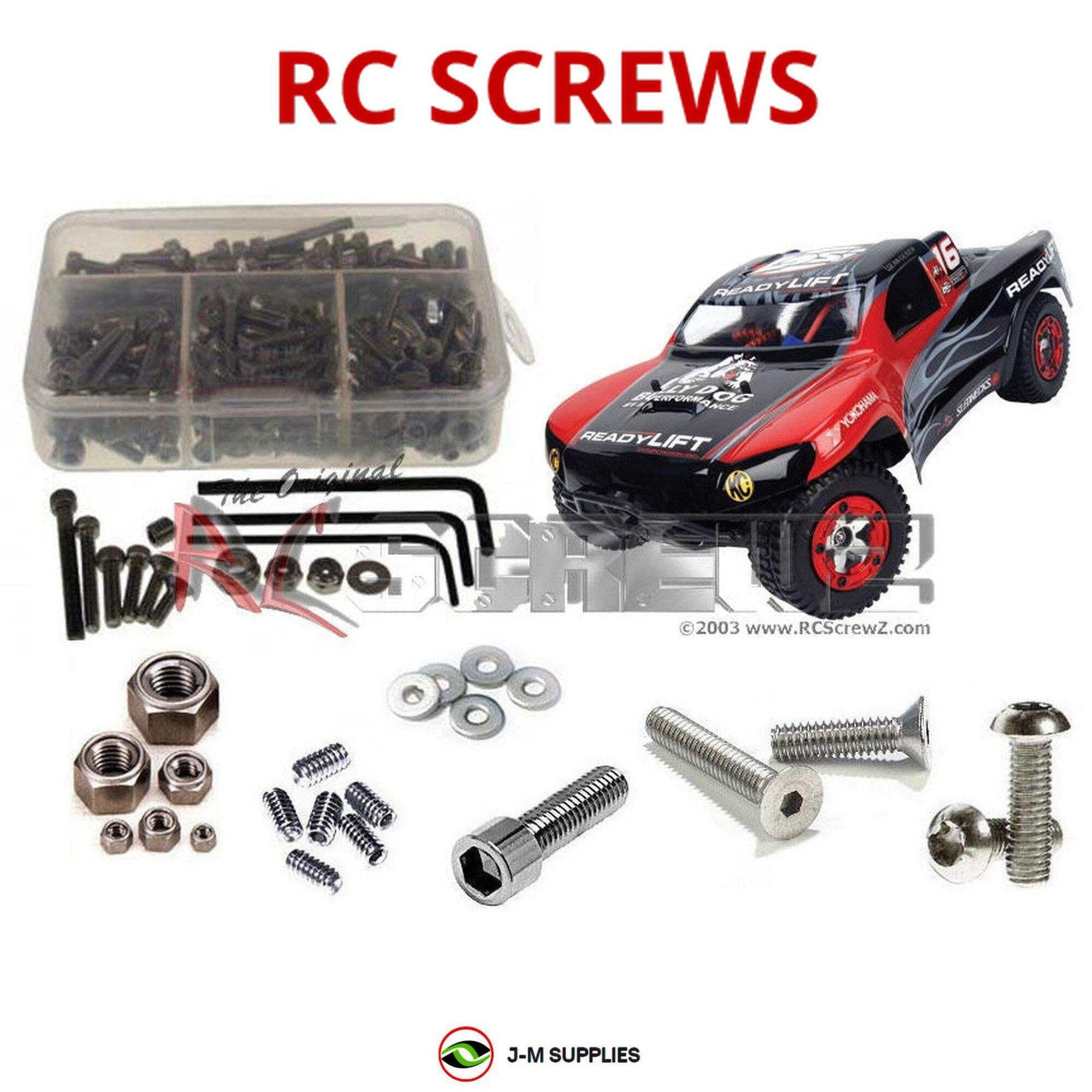RCScrewZ Stainless Steel Screw Kit los057 for Losi 1/16th Mini SCT RC ...