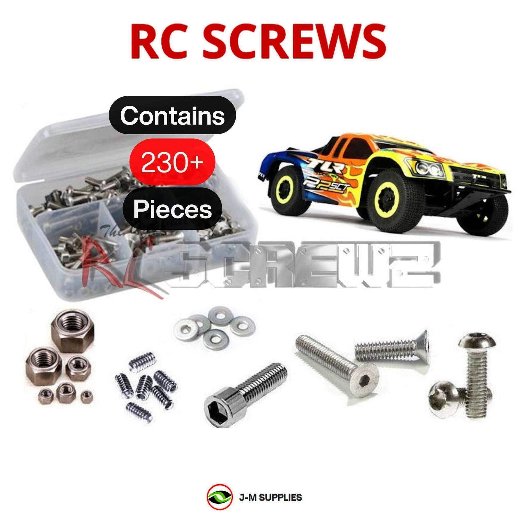 RCScrewZ Stainless Steel Screw Kit los067 for Team Losi 22SCT 2WD 1/10 ...
