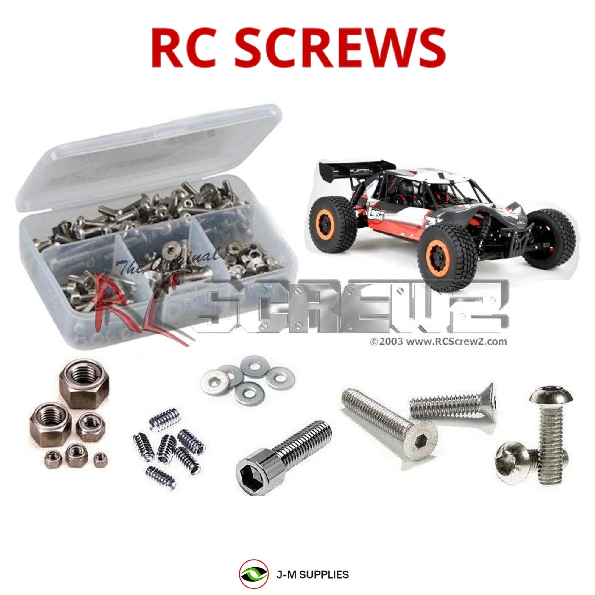 RCScrewZ Stainless Steel Screw Kit los090 for Team Losi TEN-SCBE 4wd ...