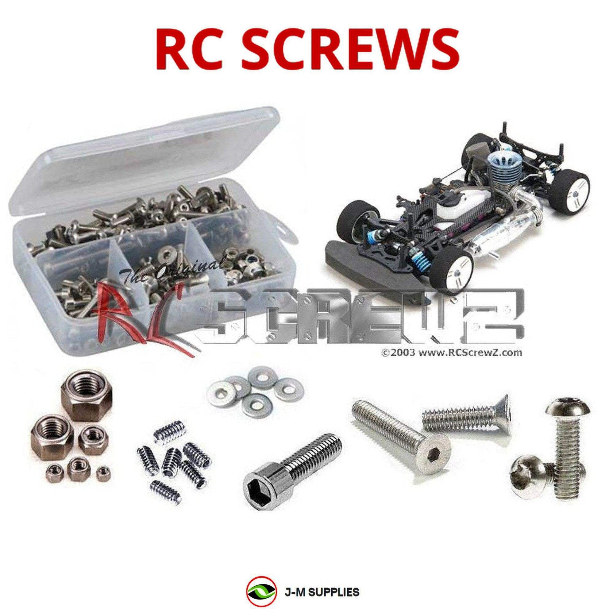 RCScrewZ Stainless Steel Screw Kit mug012 for Mugen Seiki MTX-4/Prospec ...