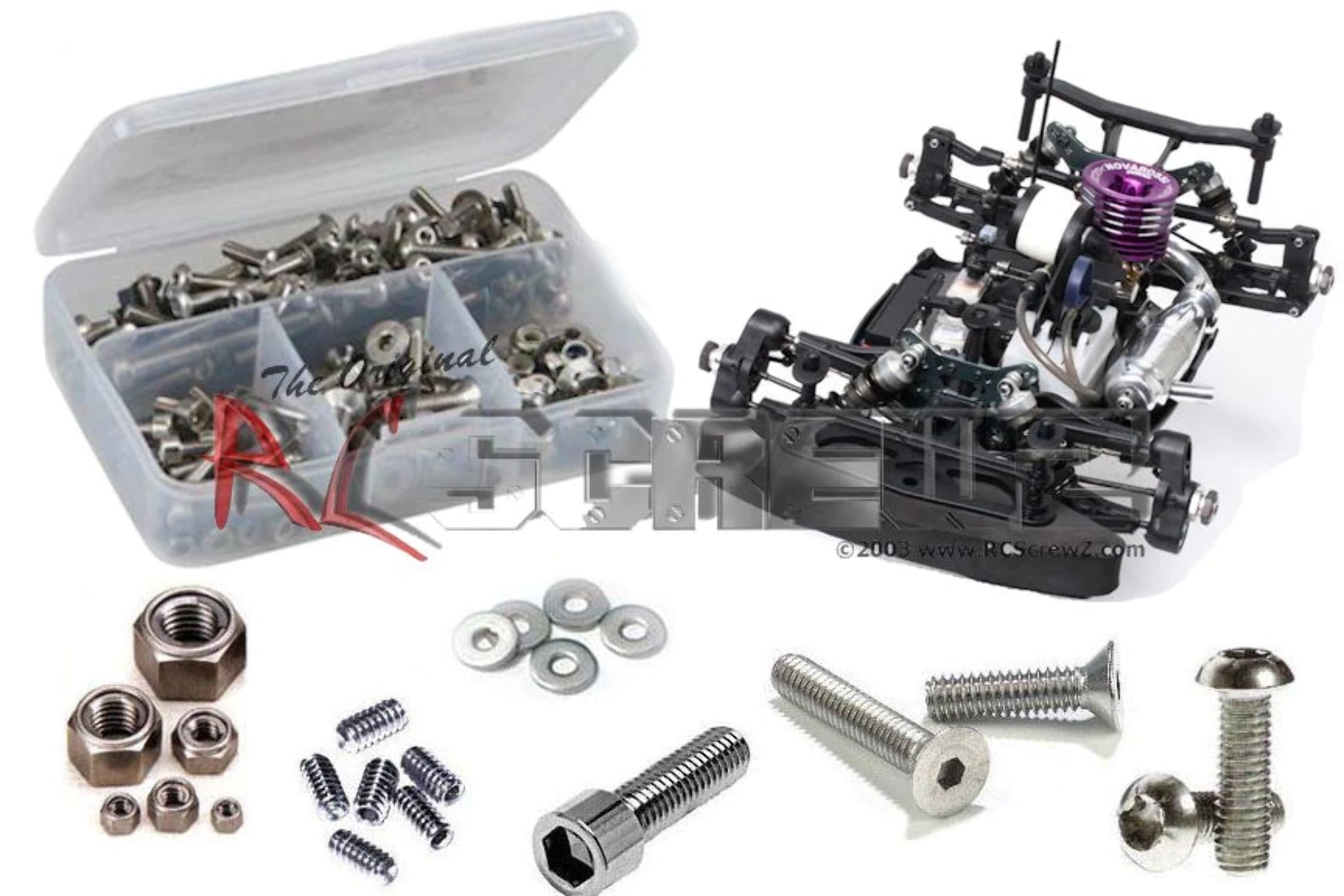 RCScrewZ Stainless Steel Screw Kit mug032 for Mugen Seiki MGT7 Nitro RC Car - Complete Set ...