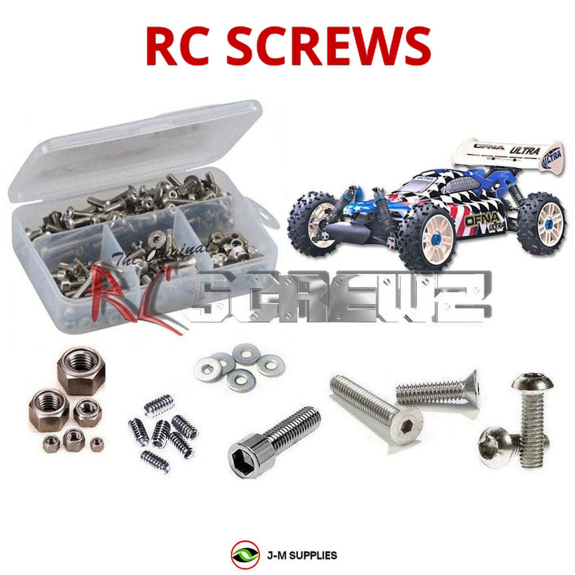 RCScrewZ Stainless Steel Screw Kit ofn014 for Ofna Ultra LX One/Pro RC ...