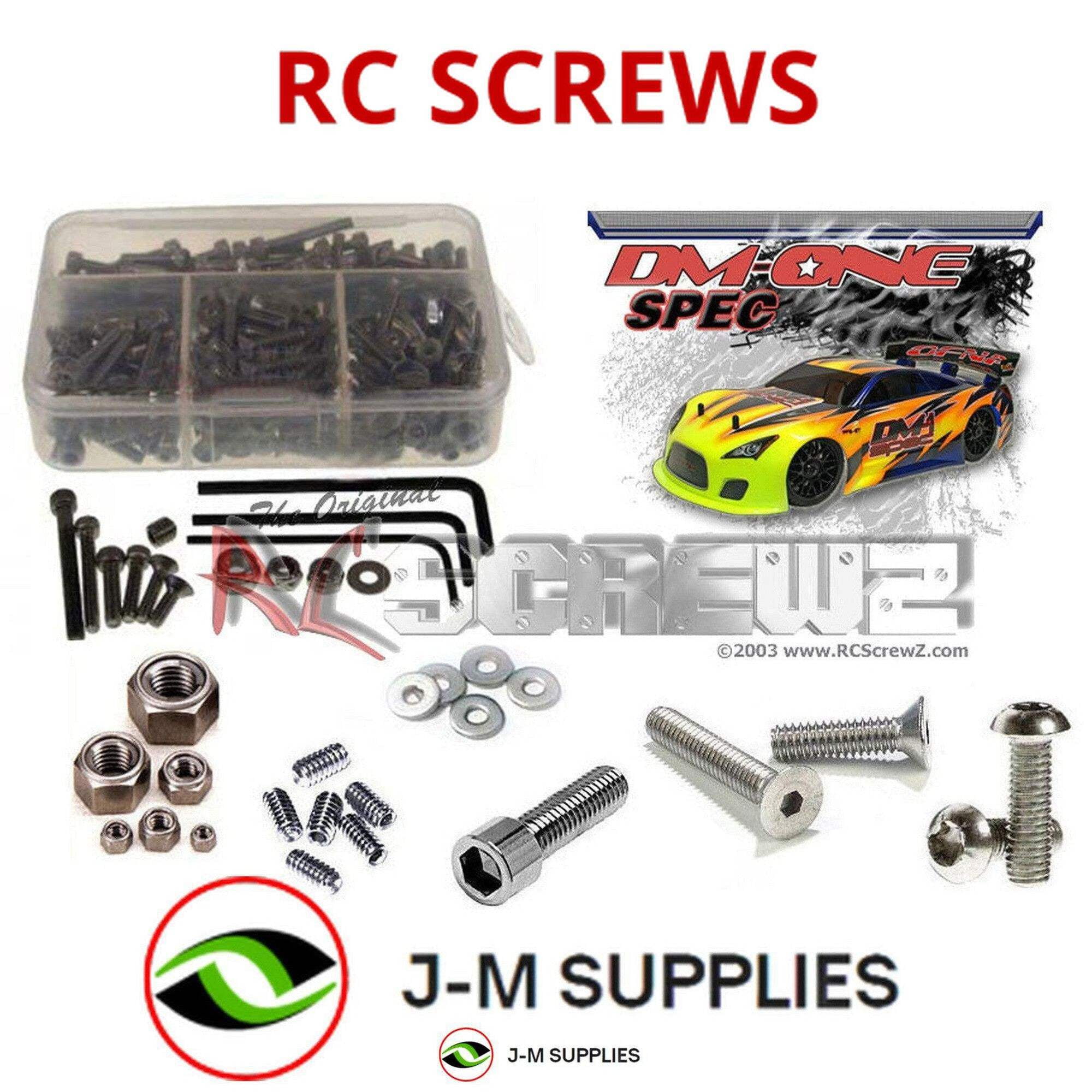 RCScrewZ Stainless Steel Screw Kit ofn046 for Ofna DM1 Spec 1/8 RC Car ...