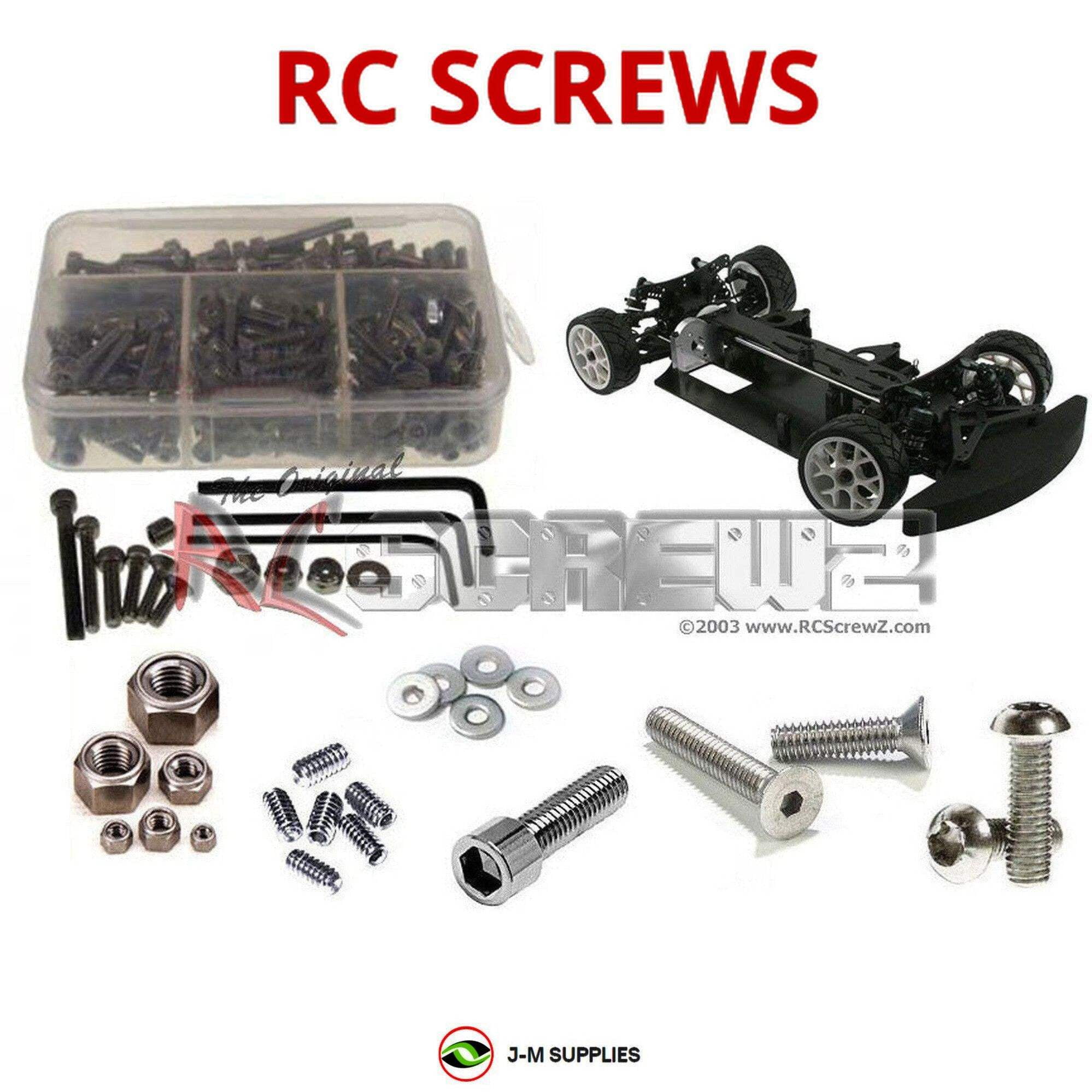 RCScrewZ Stainless Steel Screw Kit ofn054 for Ofna JL10e RC Car | SET ...