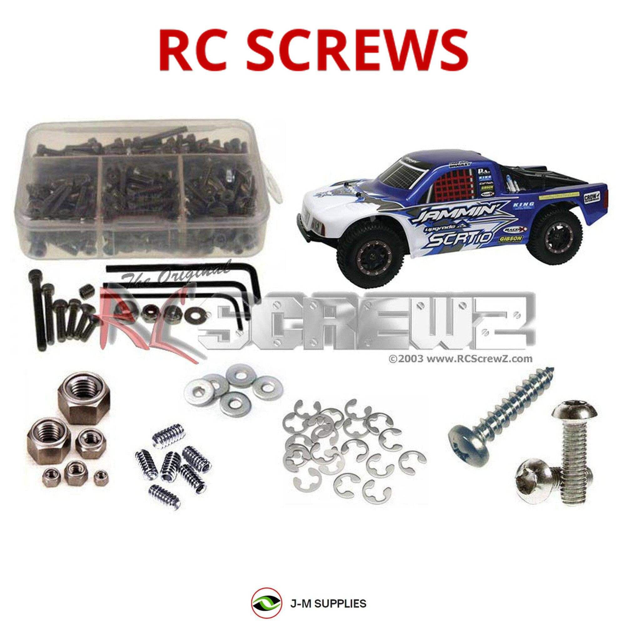 RCScrewZ Stainless Steel Screw Kit ofn059 for Ofna/Jammin SCRT-10 RC ...