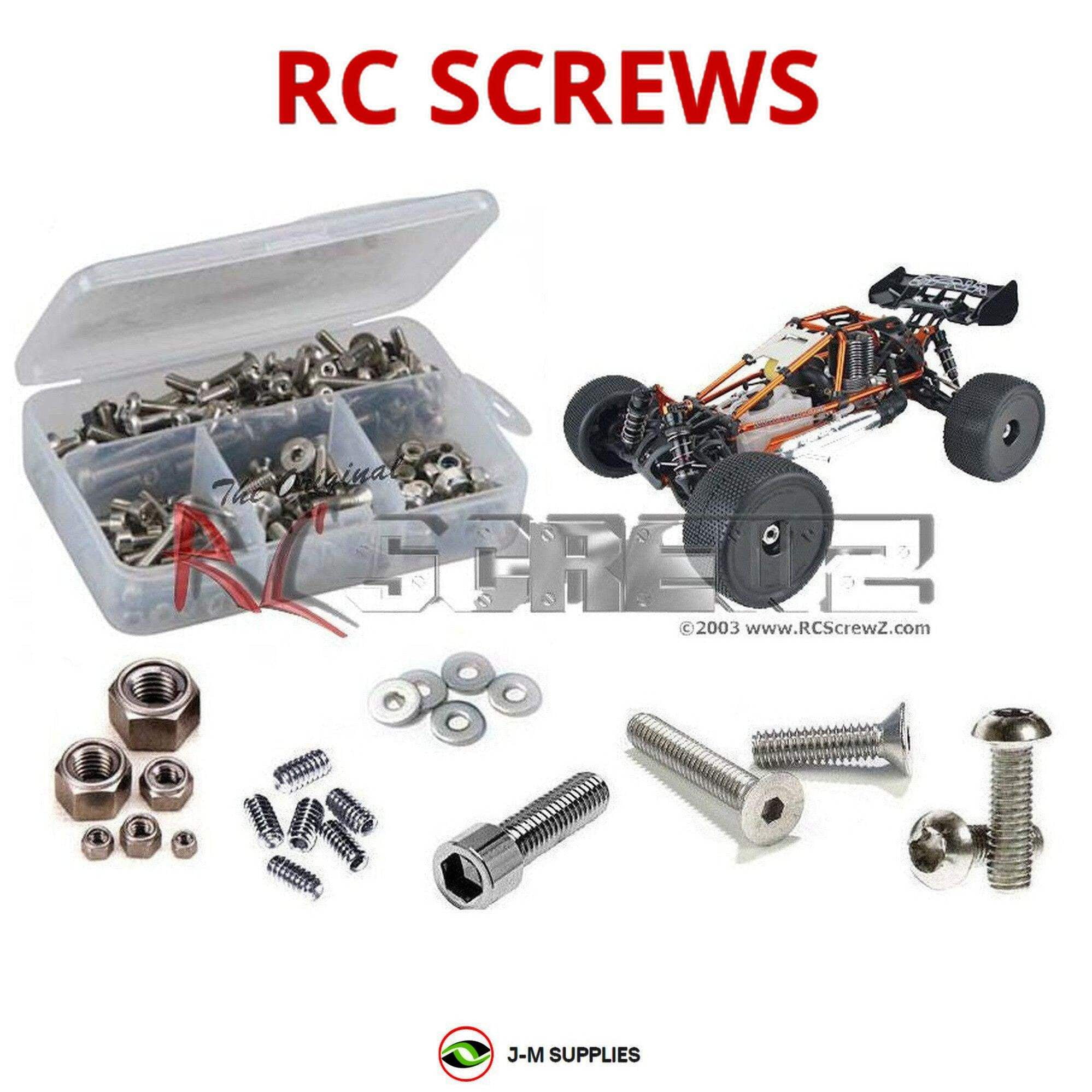 RCScrewZ Stainless Steel Screw Kit ofn070 for Ofna Hyper SS Cage Plus ...