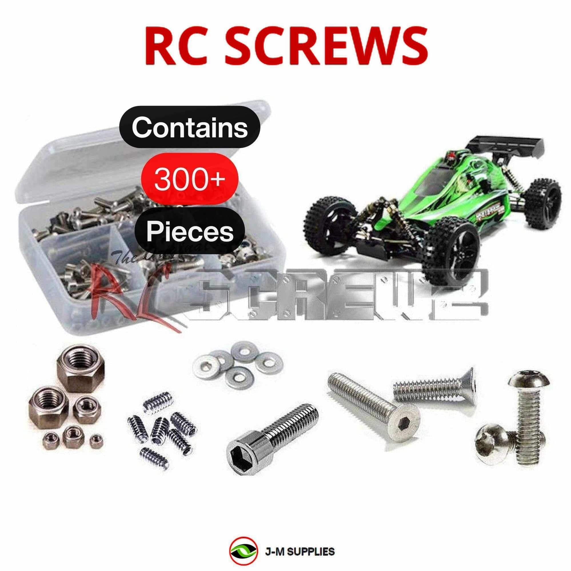 RCScrewZ Stainless Steel Screw Kit rcr012 for RedCat Racing 1/5th ...