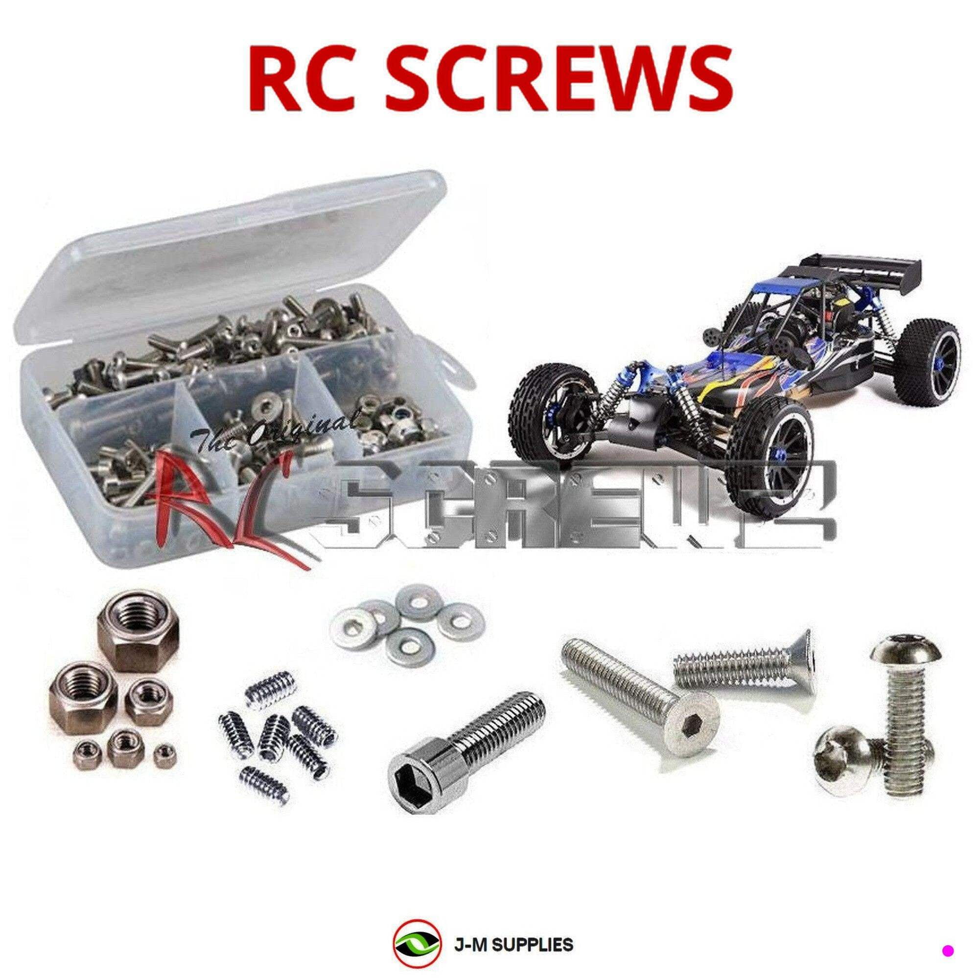 RCScrewZ Stainless Steel Screw Kit rcr023 for RedCat Dune Runner 4x4 V3 ...