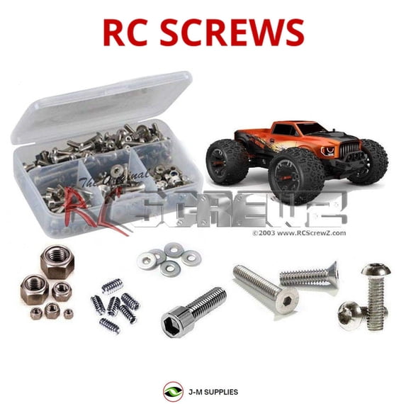 RCScrewZ Stainless Steel Screw Kit rcr062 for RedCat Racing TR-MT10e 1 ...