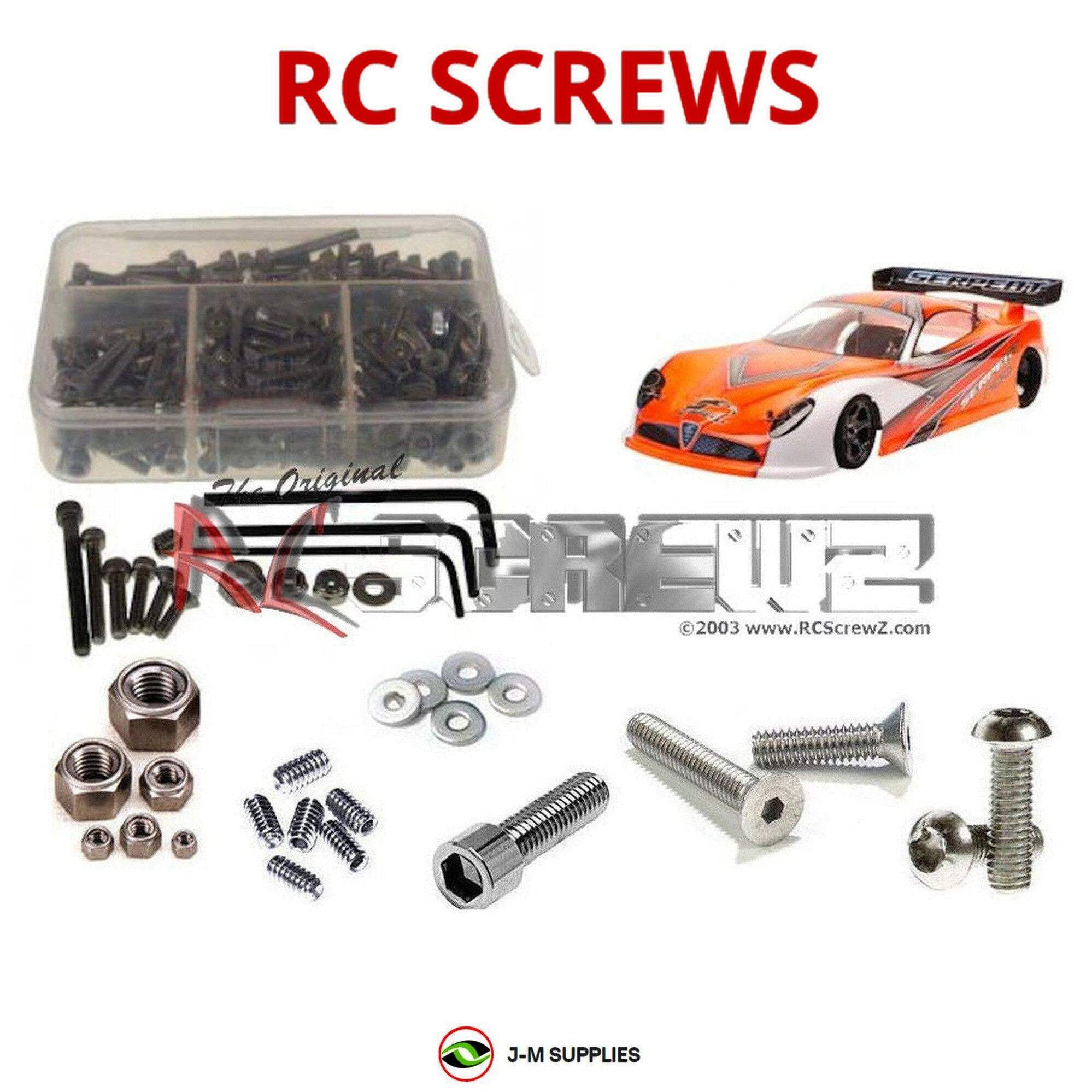 RCScrewZ Stainless Steel Screw Kit ser023 for Serpent S100 1/10th Pan ...