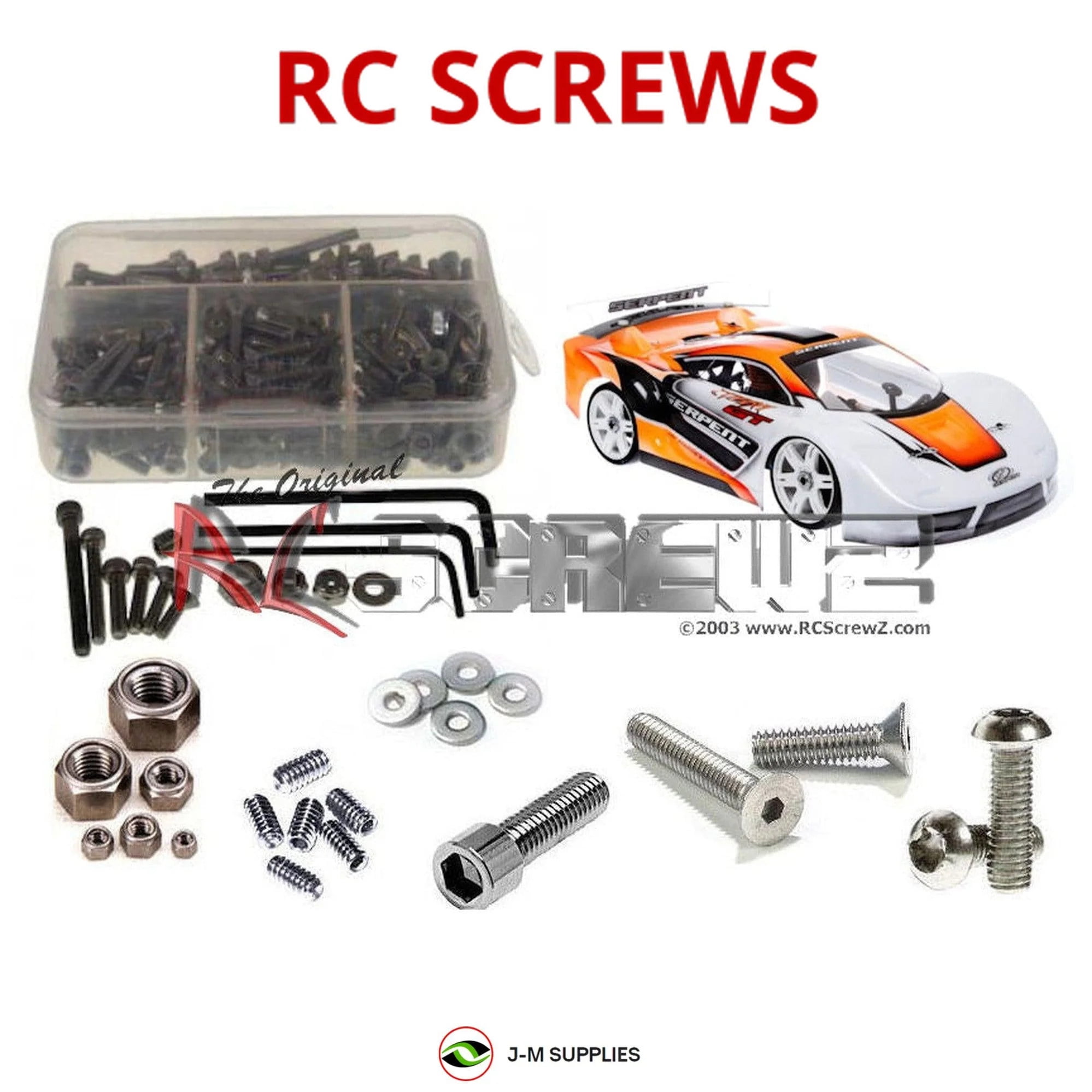 RCScrewZ Stainless Steel Screw Kit ser026 for Serpent Cobra GT 1/8th ...