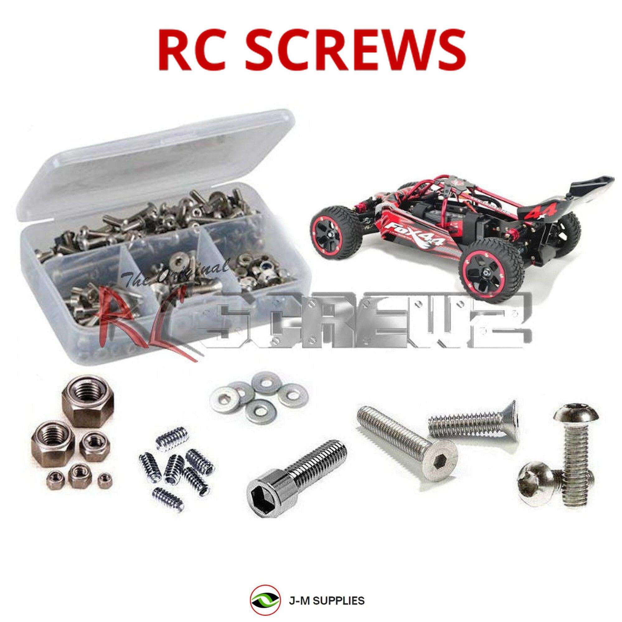 RCScrewZ Stainless Steel Screw Kit swz020 for SWORKz ZEUS II 1/8 ...