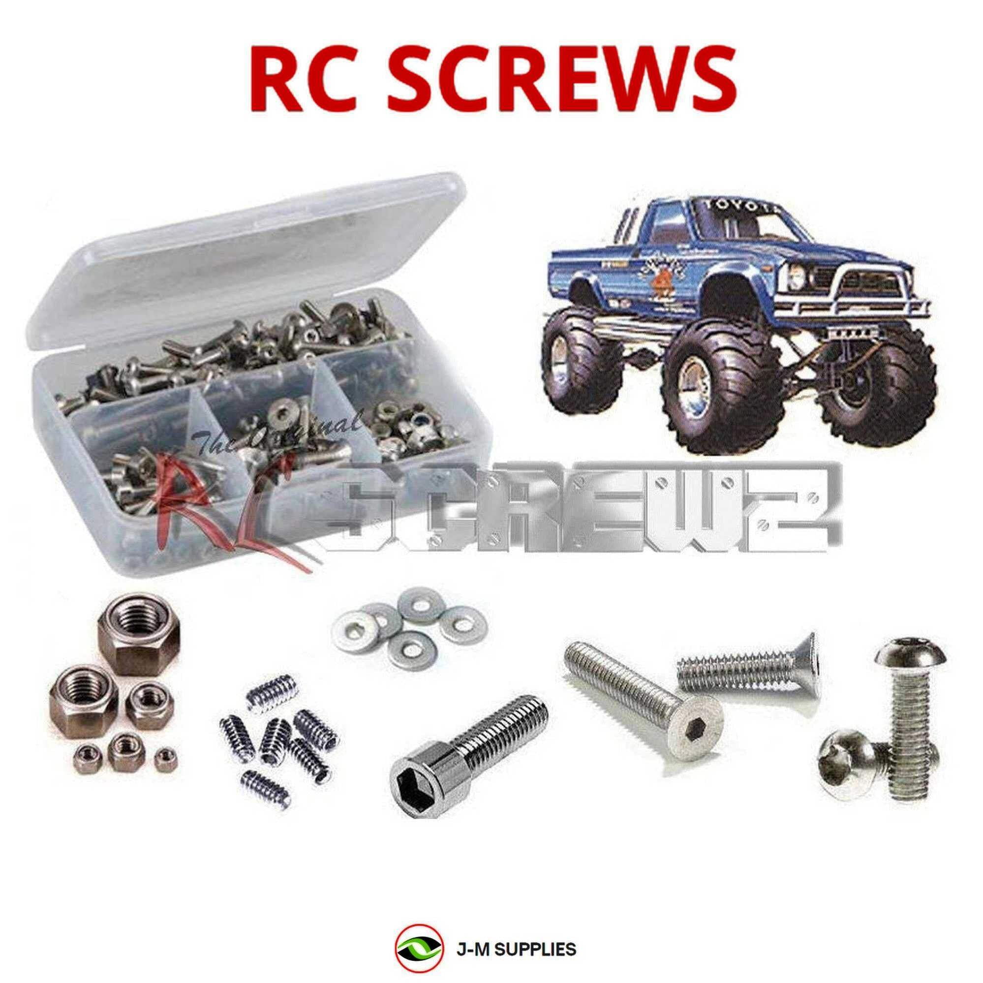 RCScrewZ Stainless Screw Kit tam012 for Tamiya Bruiser 4x4 Pick Up ...