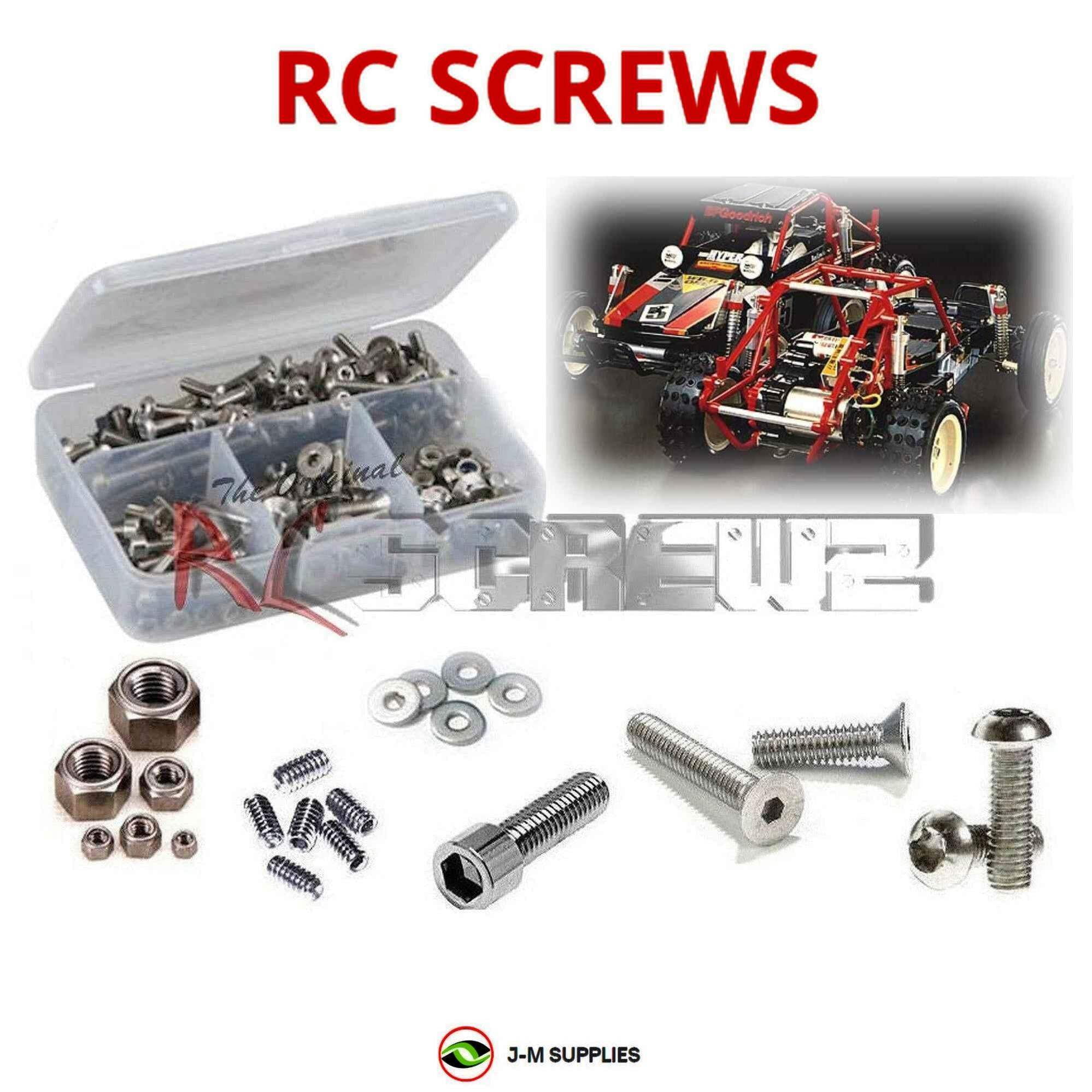 RCScrewZ Stainless Steel Screw Kit tam047 for Tamiya Fox 1/10th #58051 ...
