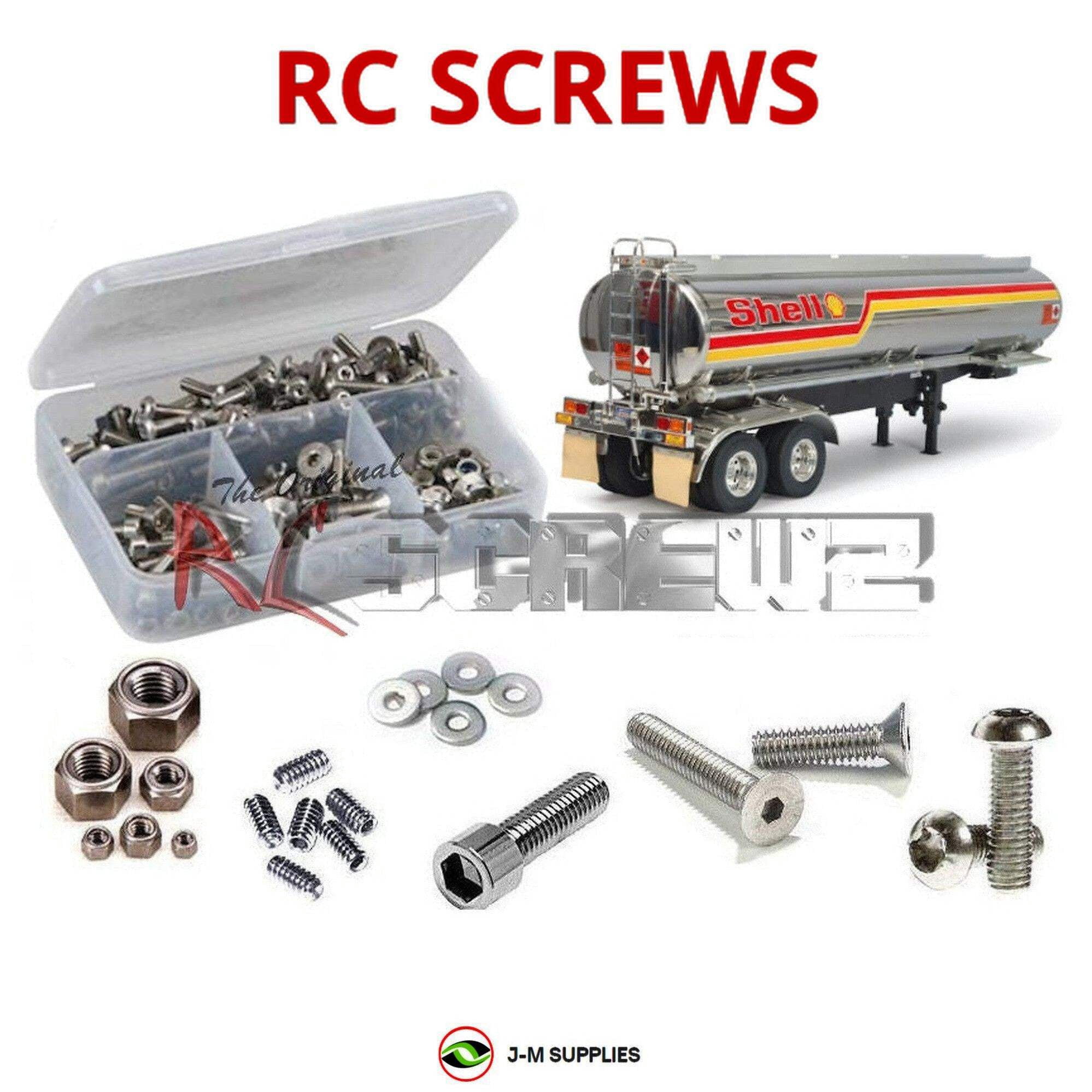 RCScrewZ Stainless Steel Screw Kit tam192 for Tamiya Tanker Trailer 1 ...