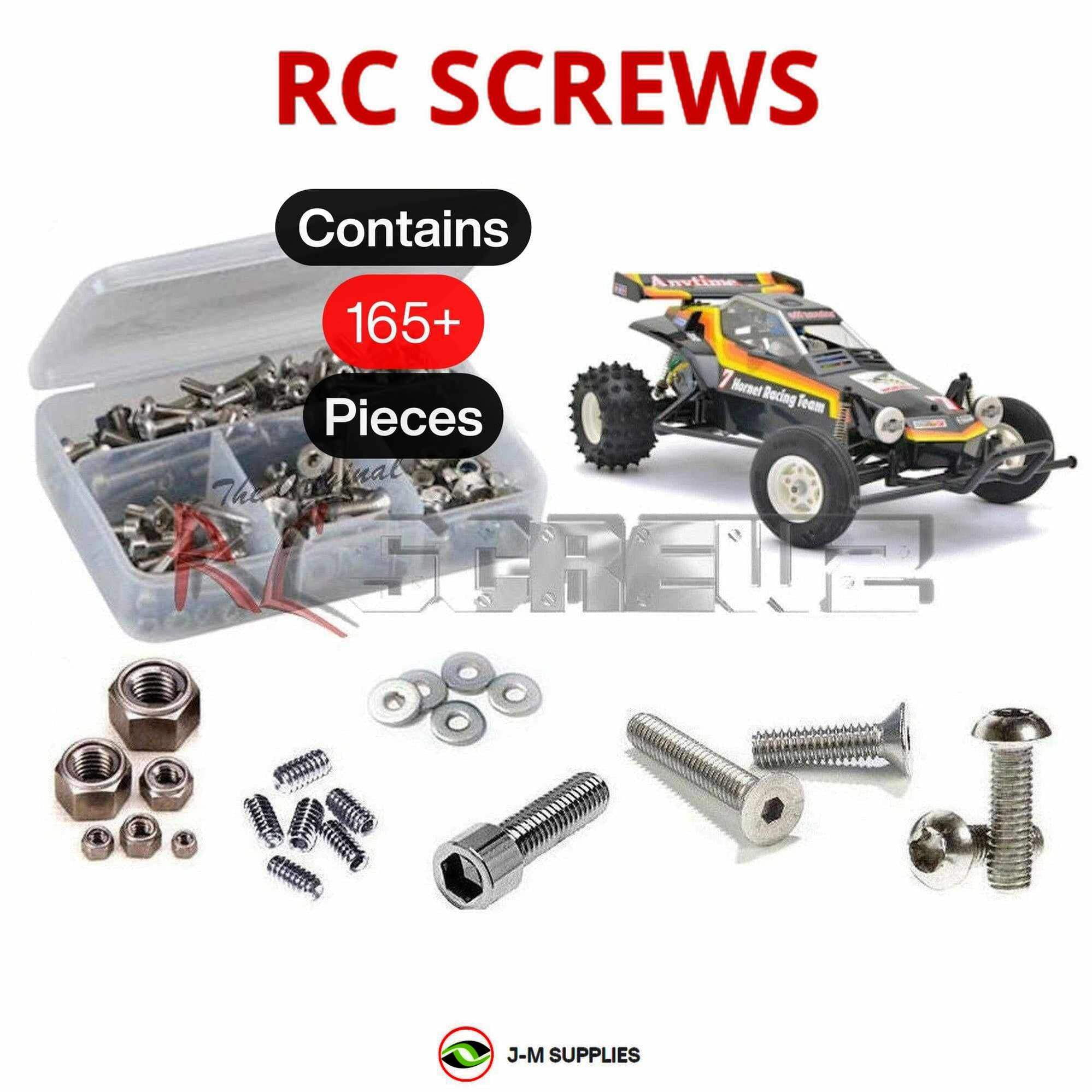 RCScrewZ Stainless Steel Screw Kit tam228 for Tamiya The Hornet (2004 ...