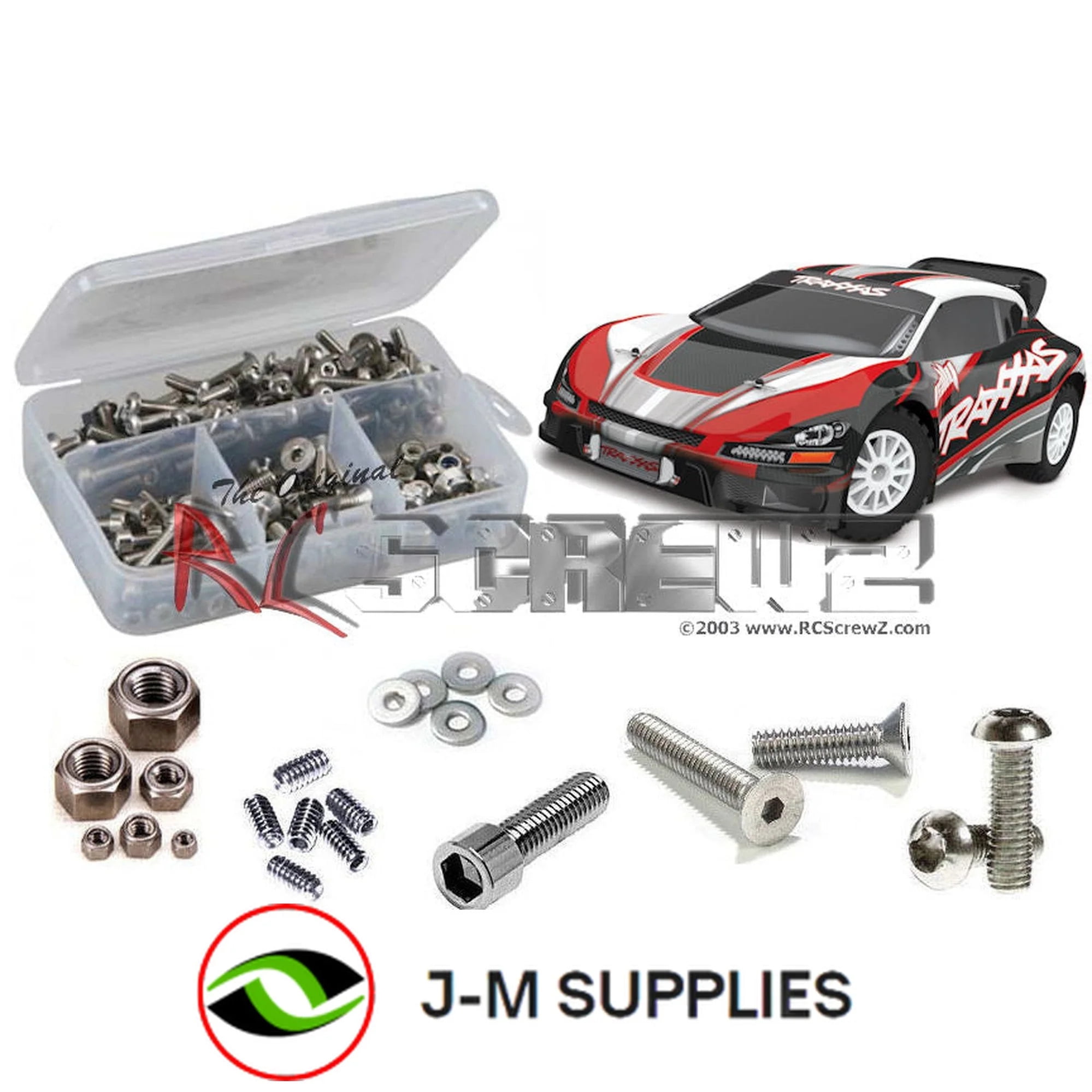 RCScrewZ Stainless Steel Screw Kit tra049 for Traxxas 1/10th Rally RC ...