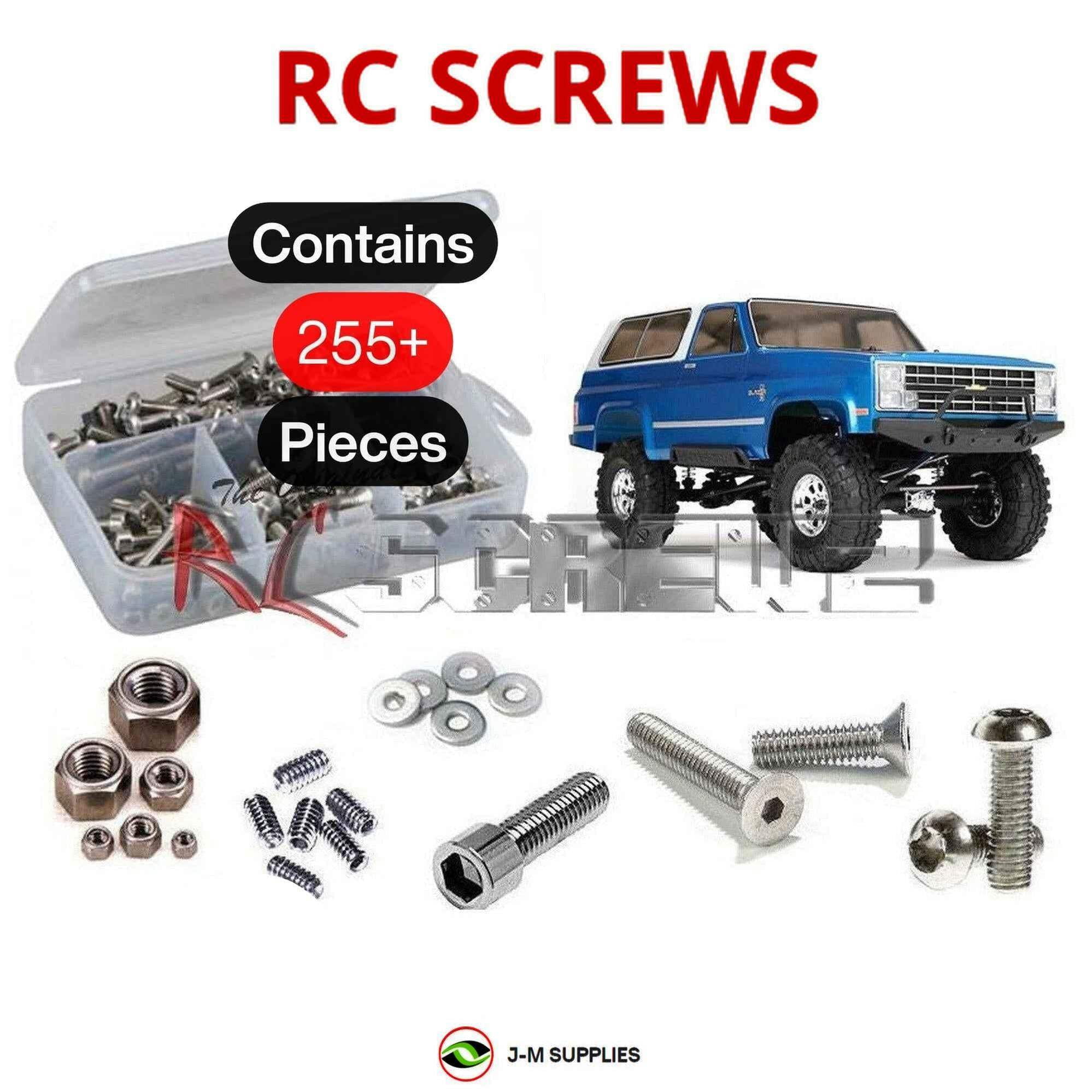 RCScrewZ Stainless Screw Kit vat011 for Vaterra K5 Blazer Ascender 1986 ...
