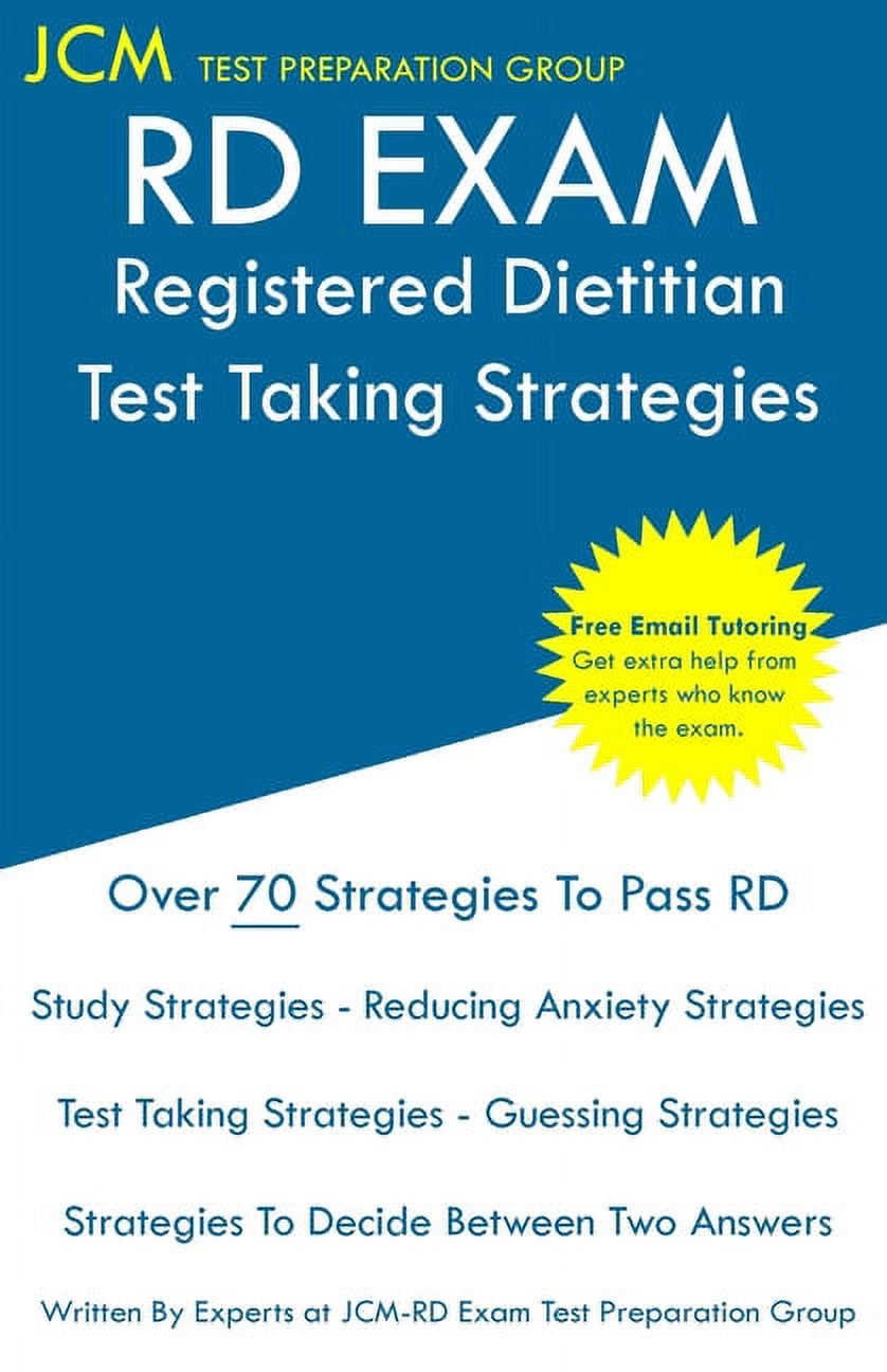 RD Exam - Registered Dietitian - Test Taking Strategies: Registered ...