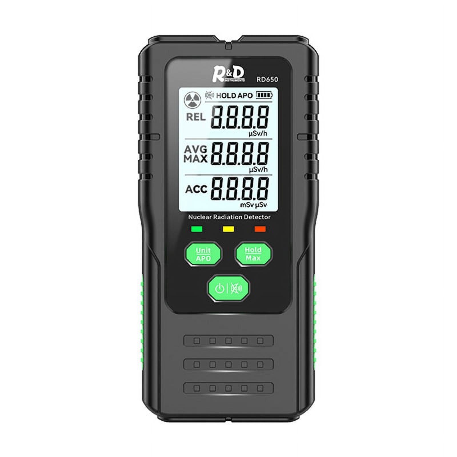 RD650 Geiger Counter Nuclear Radiation Detector X-Ray γ-Ray β-Ray ...