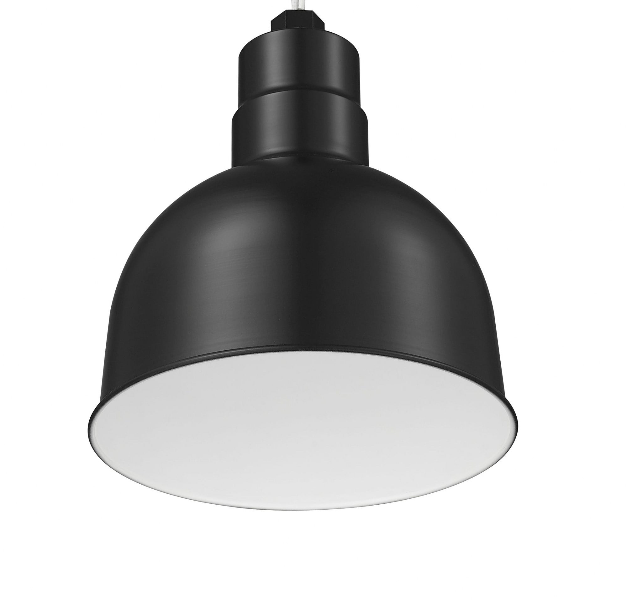 RDBS10-SB Millennium Lighting R Series - 1 Light Stem Hung Deep Bowl ...