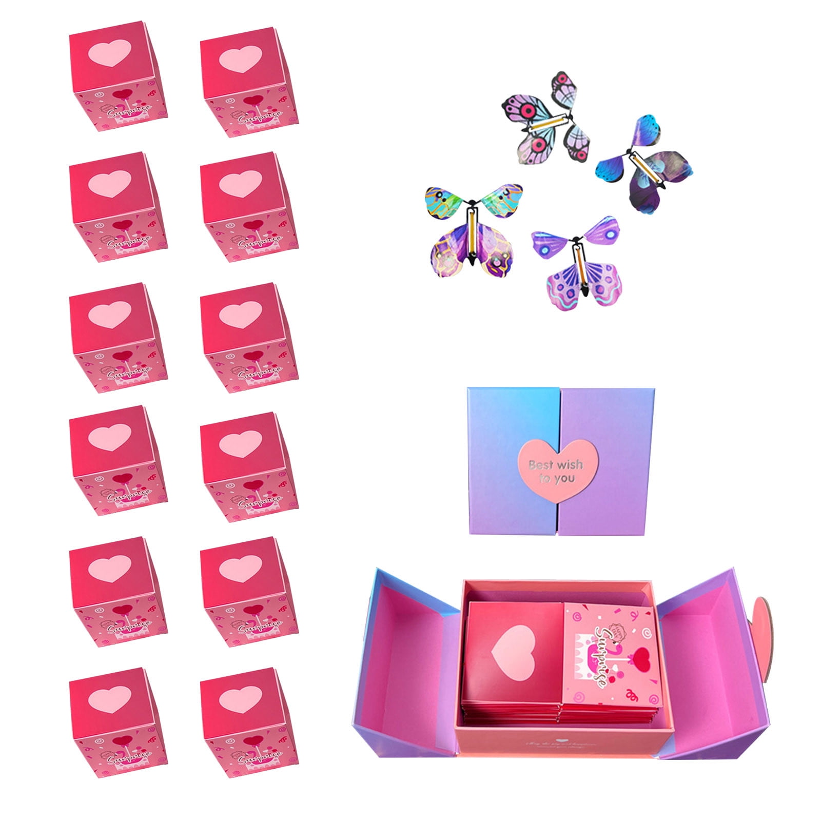 RDEUOD Christmas Surprise Gift Box for Money - Surprise Gift Box ...