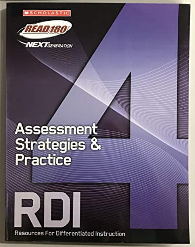 Pre-Owned RDI ASSESSMENT STRATEGIES & PRACTICE 4 (READ 180) Paperback ...