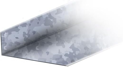 RDP 90° Angle Flashing (2" x 3" x 5', Galvanized) - Walmart.com