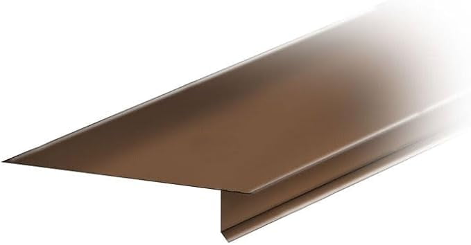 RDP D-Style Drip Edge (3/4" x 4.5" x 5', Brown) - Walmart.com