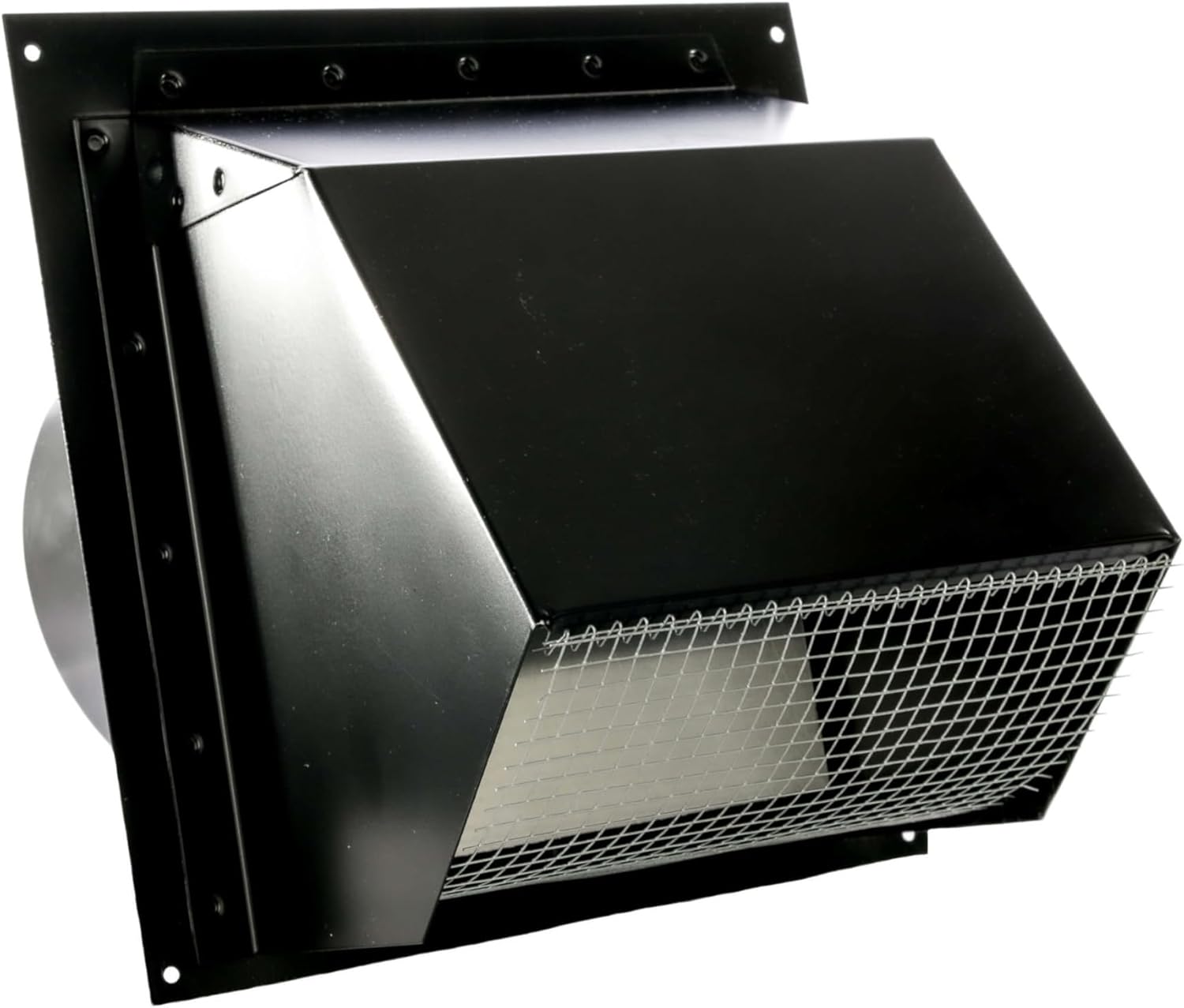 RDP Heavy Duty Hooded Wall Vent with Spring Loaded Damper and Screen ...
