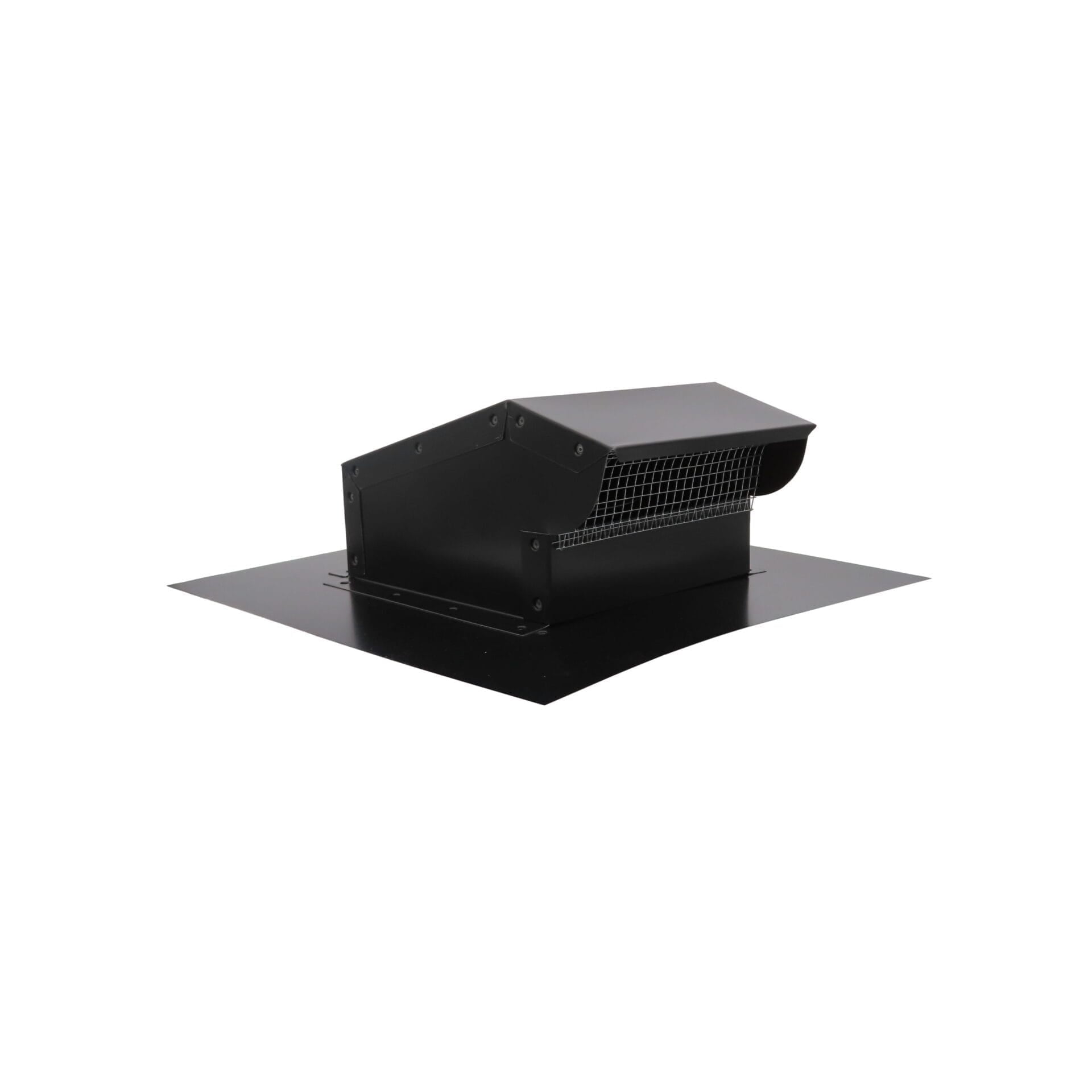 RDP Rooftop Exhaust Vent Cap with Damper (6 Inch, Black) - Walmart.com