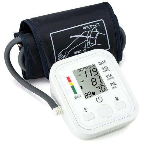 RDRKR Digital Home Blood Pressure Monitor, Easy to Use, Accurate, with ...