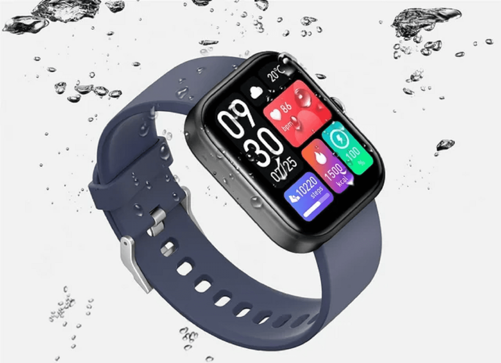 RDRKR GTS5 Waterproof Bluetooth Smart Watch, Answer Calls, Compatible ...