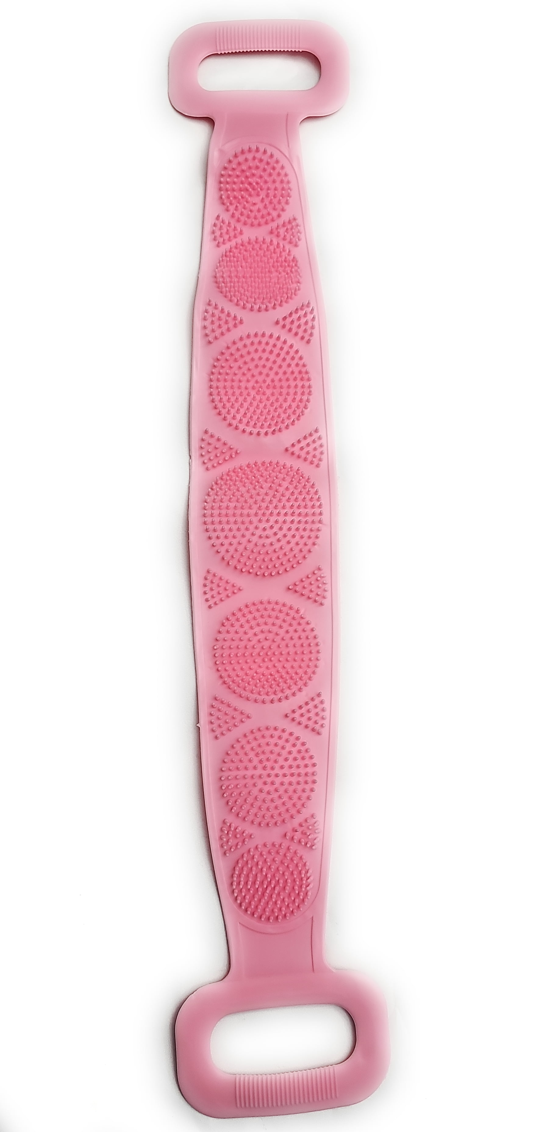 RDRKR Silicone Back Scrubber Exfoliating Body Brush Pink 27.6 inches ...