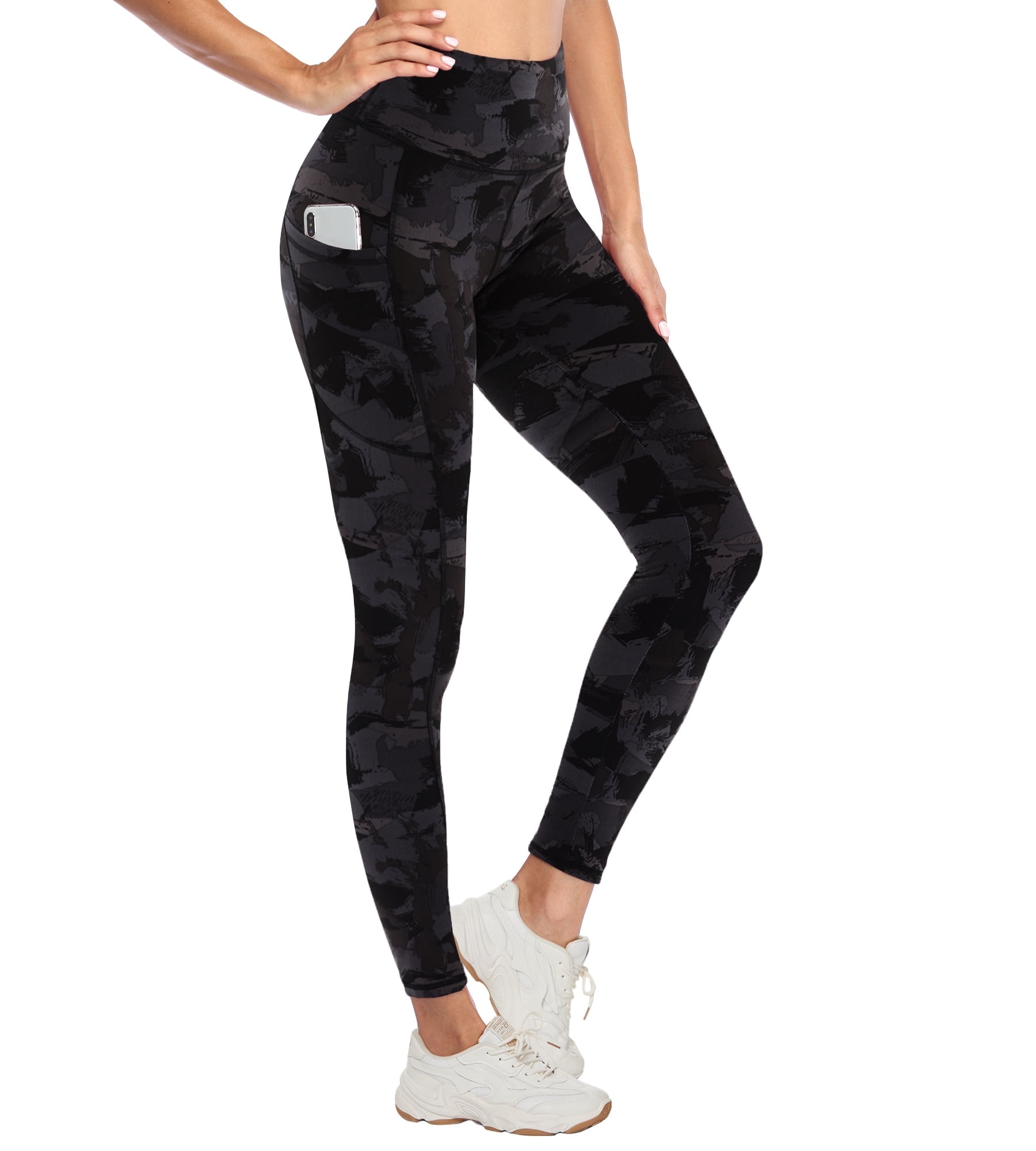 RDRKR Women's High Waist Casual Straight-Leg Leggings, L-XL - Walmart.com