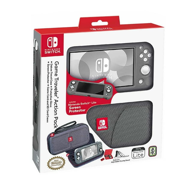 RDS Industries - Nintendo Switch Lite Deluxe Traveler Action Pack ...