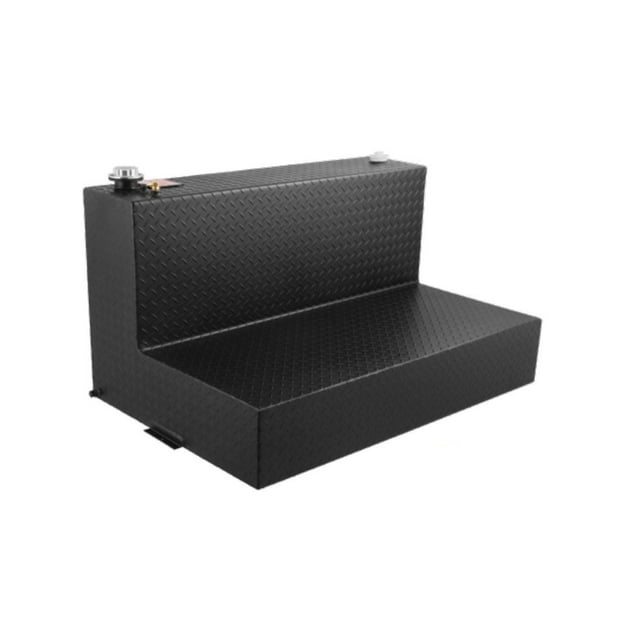 RDS 95 Gallon L-Shaped Diesel/Gasoline Fuel Transfer Tank, Black ...